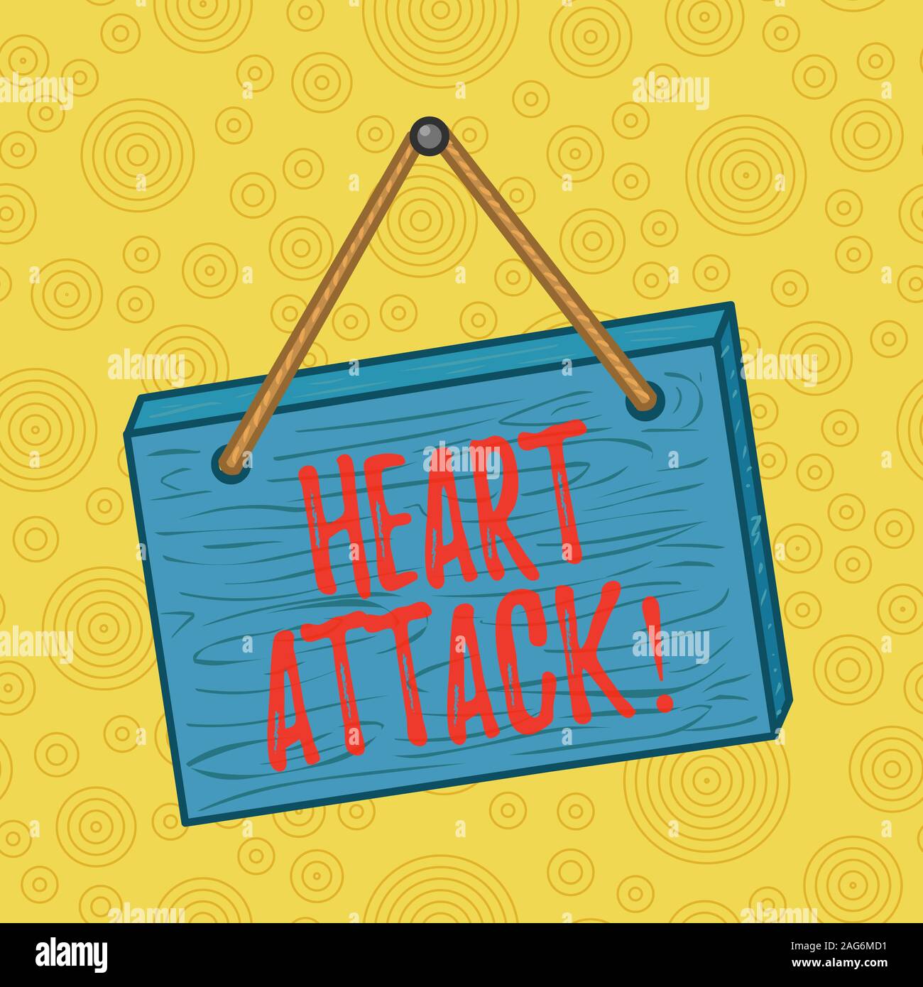 Handwriting text writing Heart Attack. Conceptual photo sudden ...