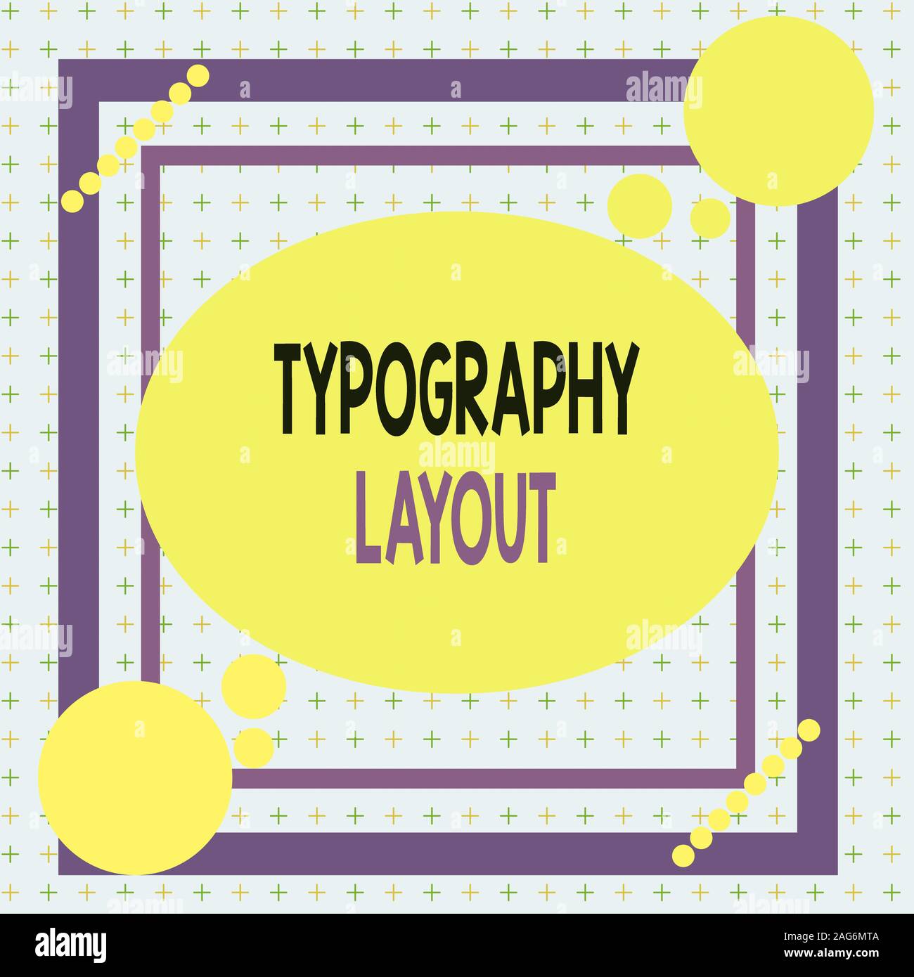 Text sign showing Typography Layout. Business photo showcasing theory ...