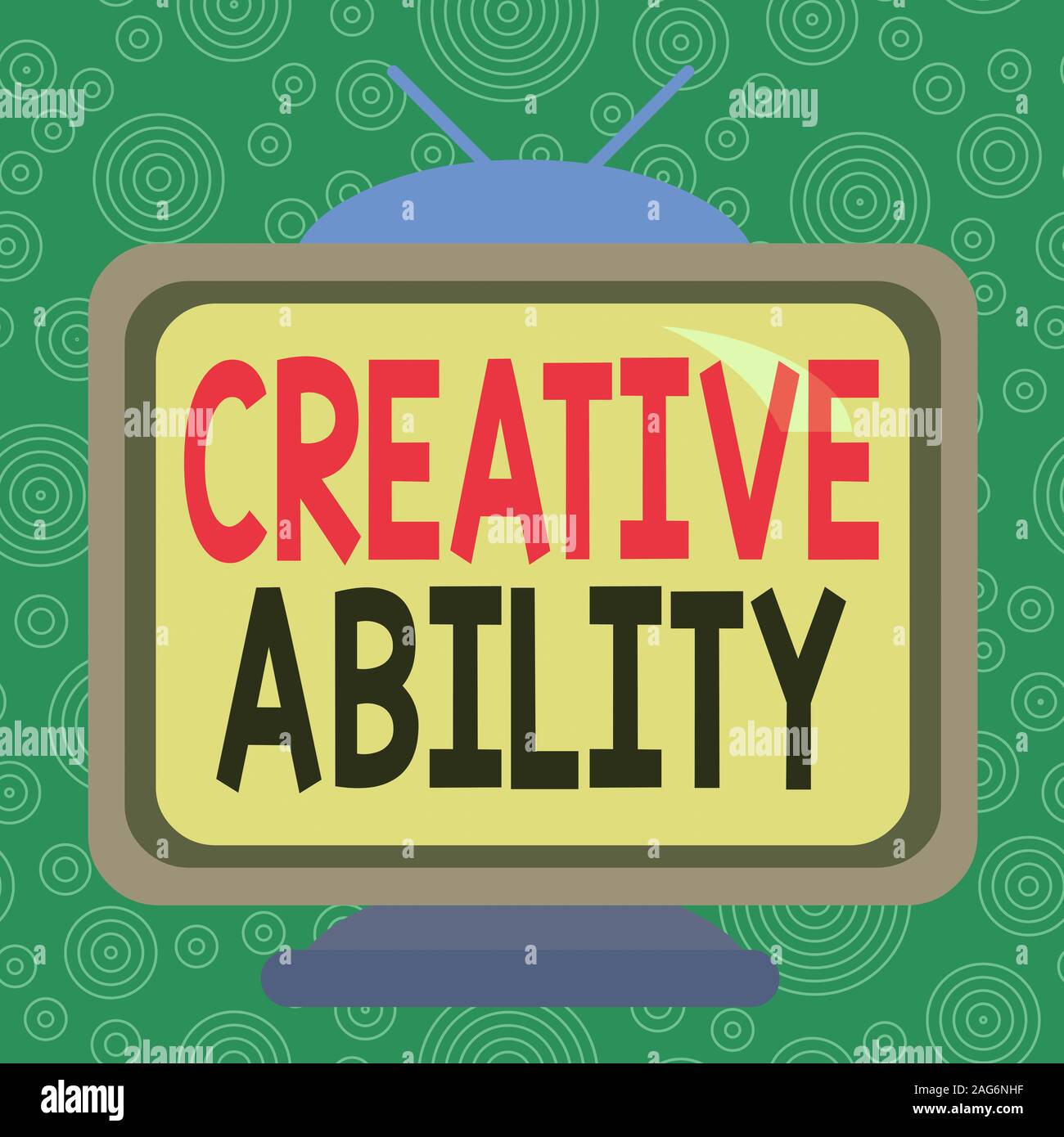 Conceptual hand writing showing Creative Ability. Concept meaning able ...