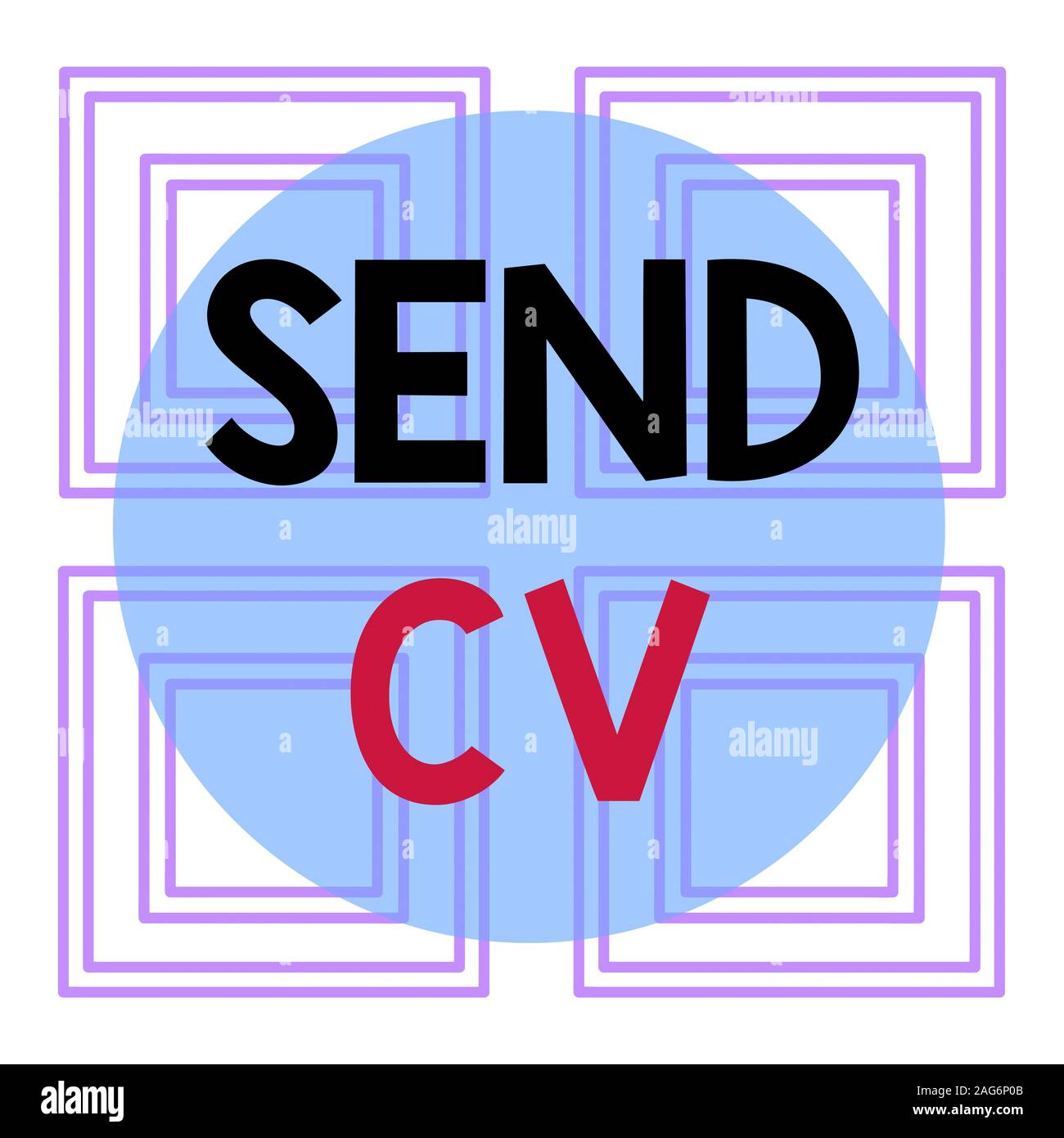 Conceptual hand writing showing Send Cv. Concept meaning pass resume to ...