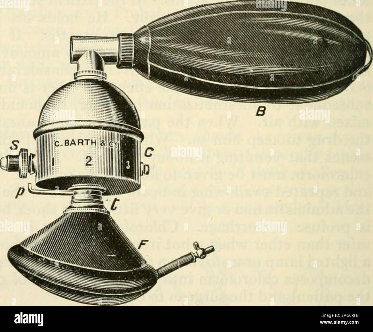 Ether apparatus hi-res stock photography and images - Alamy