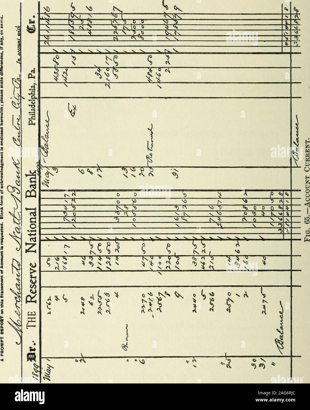 Bank current account statement hi-res stock photography and images - Alamy