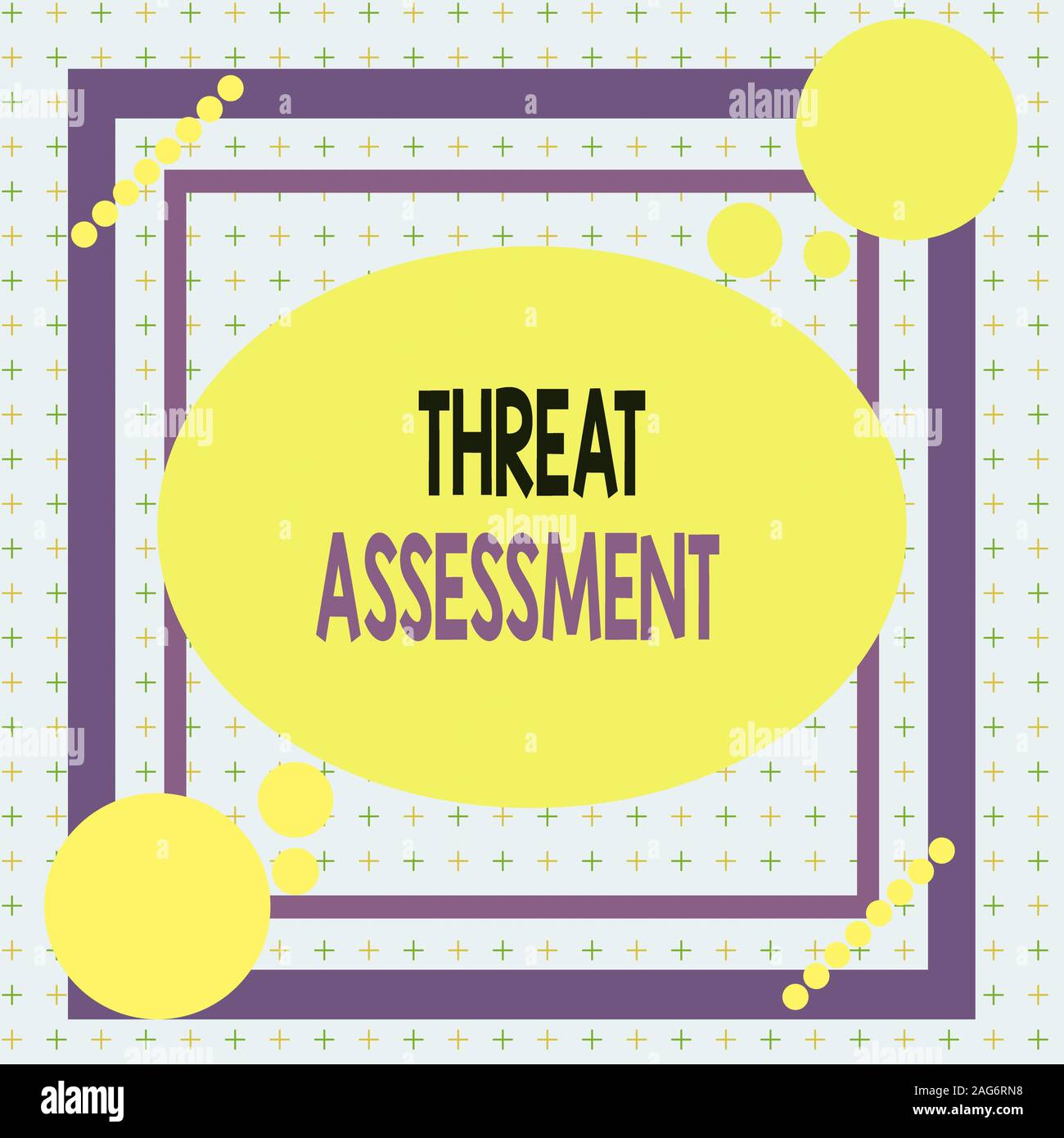 Text sign showing Threat Assessment. Business photo showcasing ...