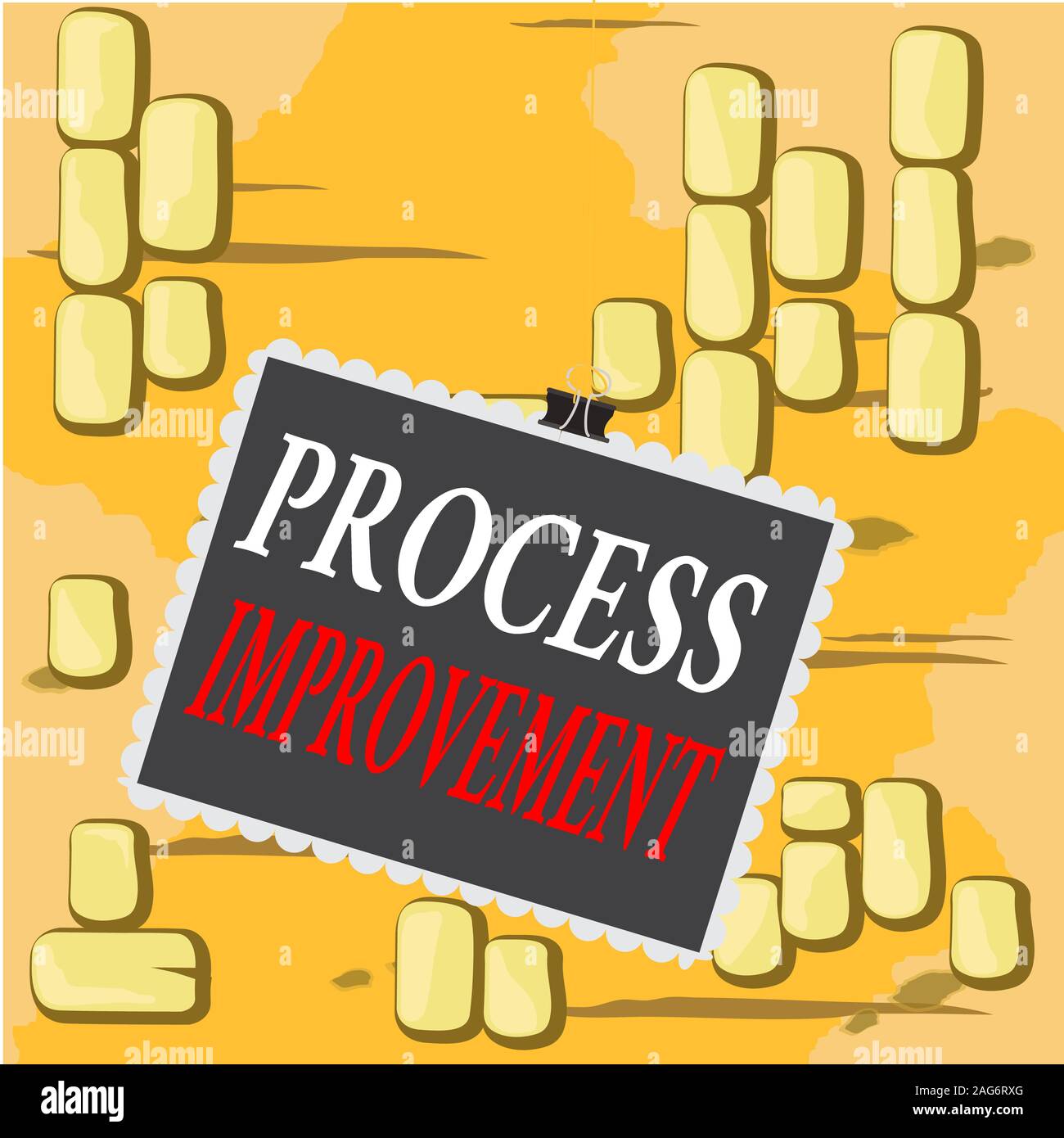 Word writing text Process Improvement. Business photo showcasing ...