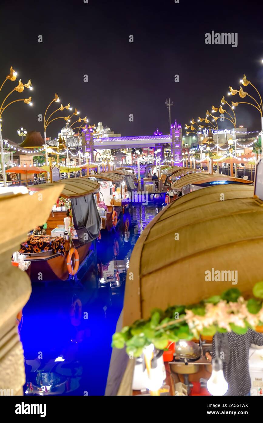 Dubai Global Village, Dubai, United Arab Emirates, December 11, 2019 ...