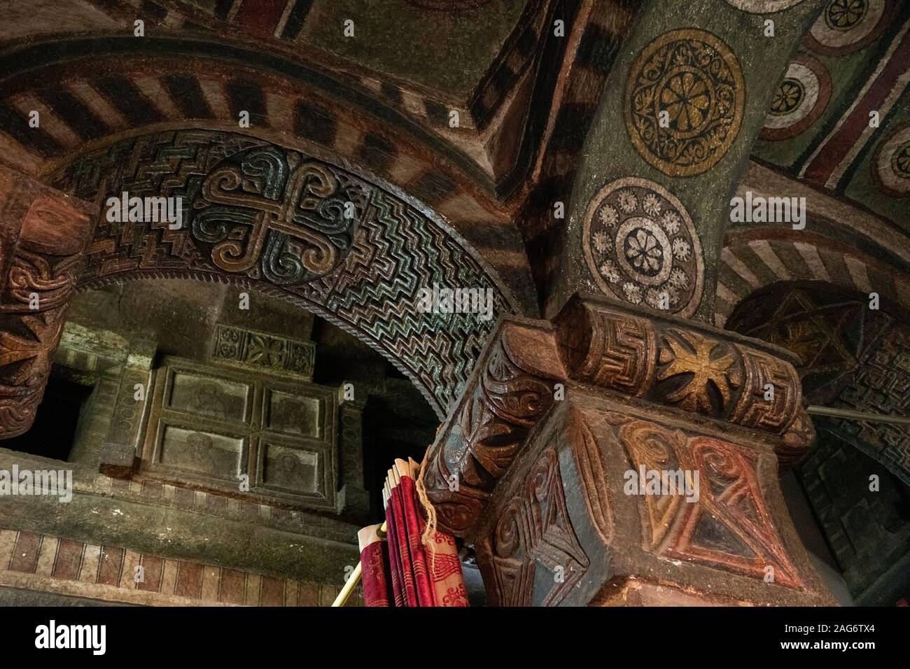 Ethiopia lalibela interior bet church hi-res stock photography and ...