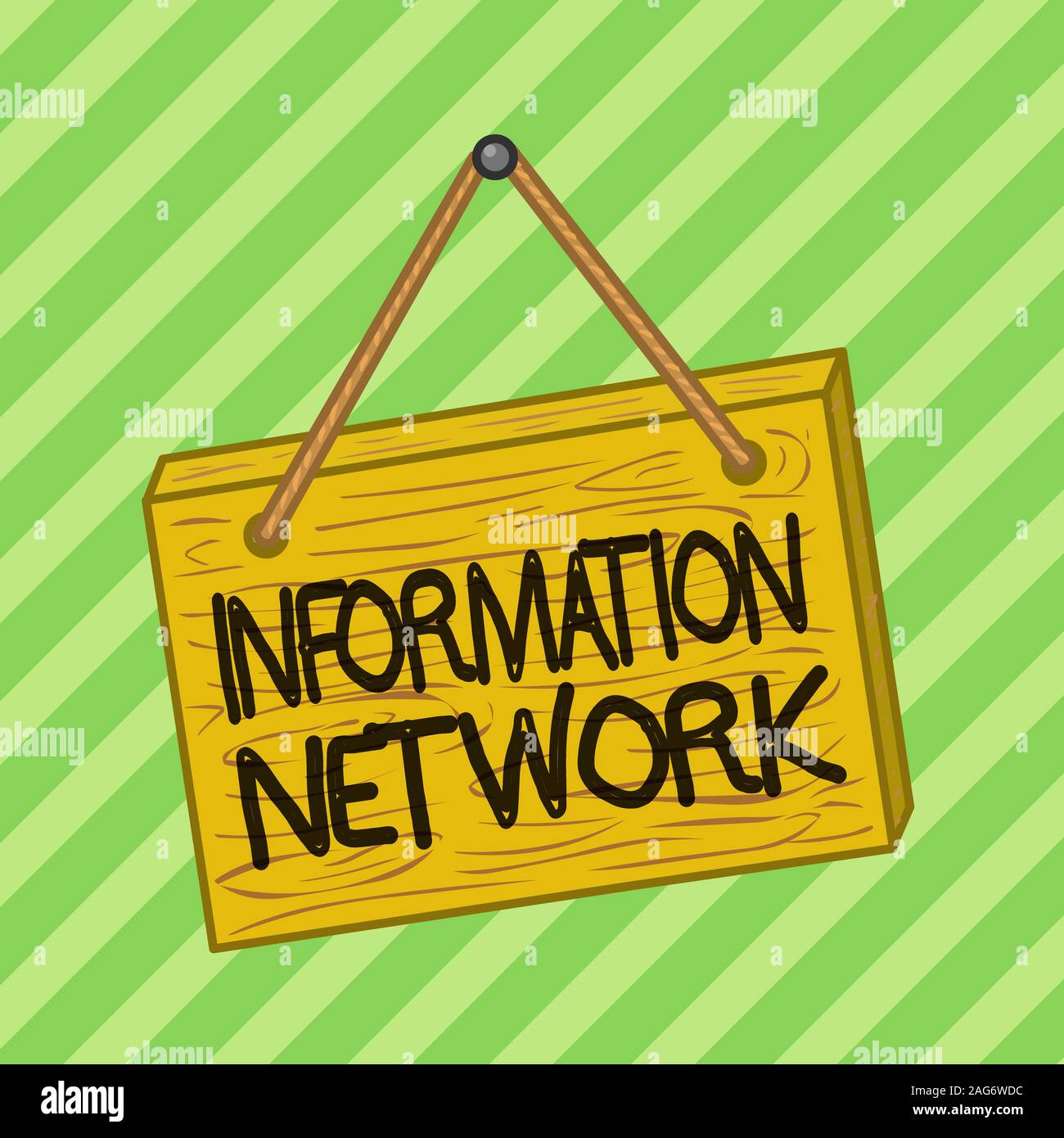 Text sign showing Information Network. Business photo text computers ...