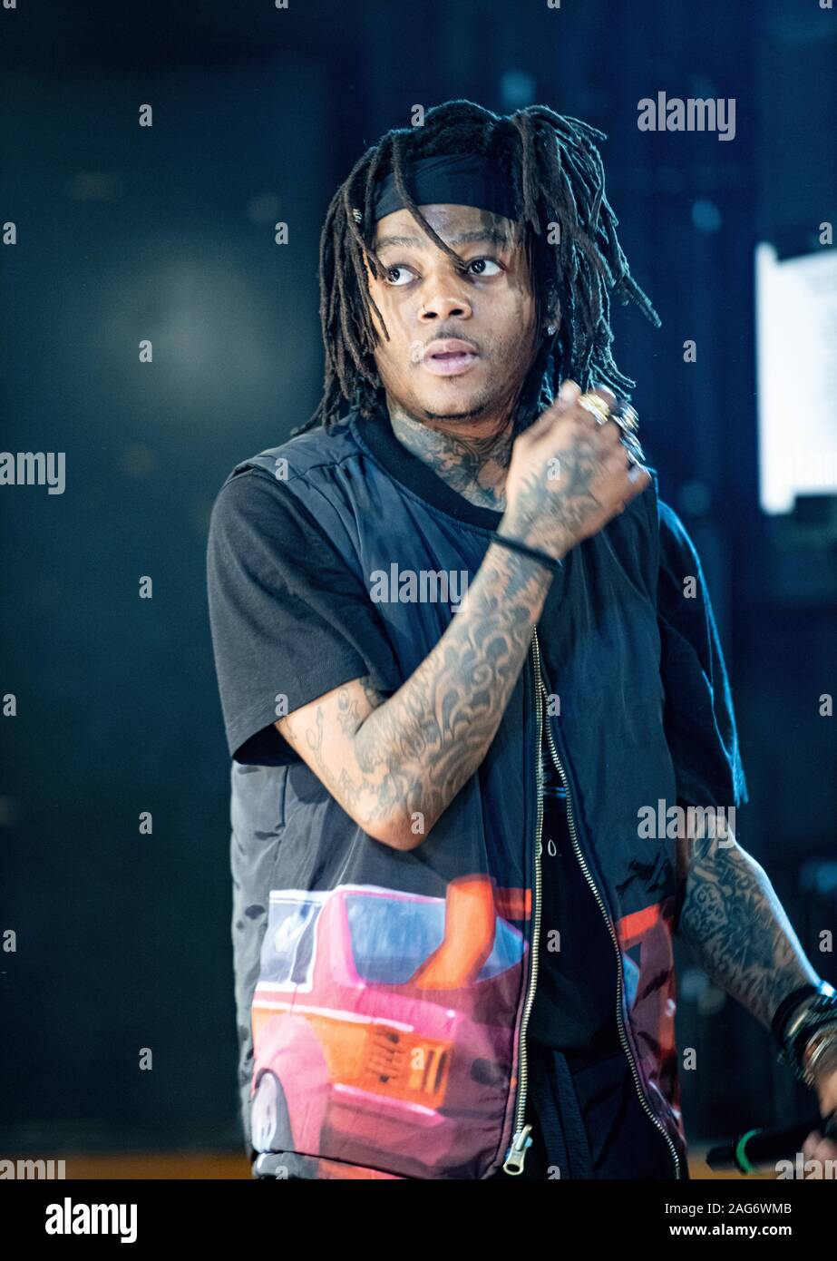 Copenhagen, Denmark. 17th Dec, 2019. The American rapper J.I.D ...