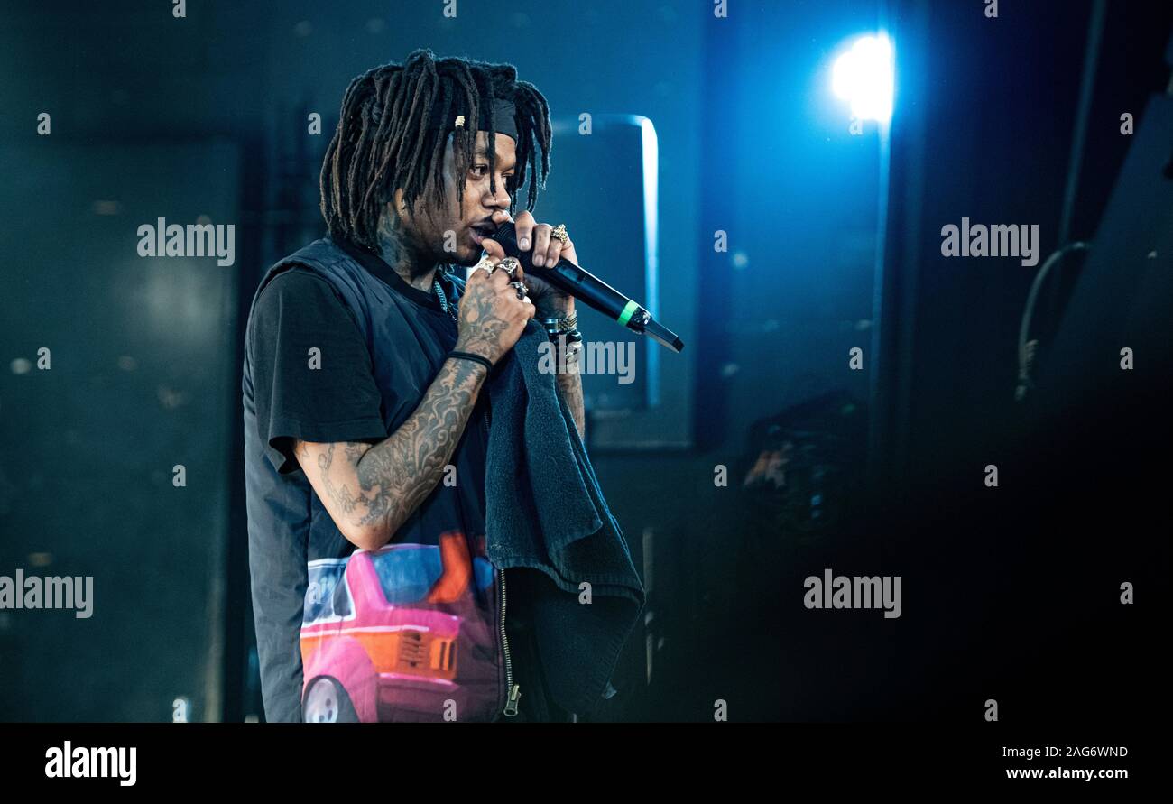 Copenhagen, Denmark. 17th Dec, 2019. The American rapper J.I.D ...