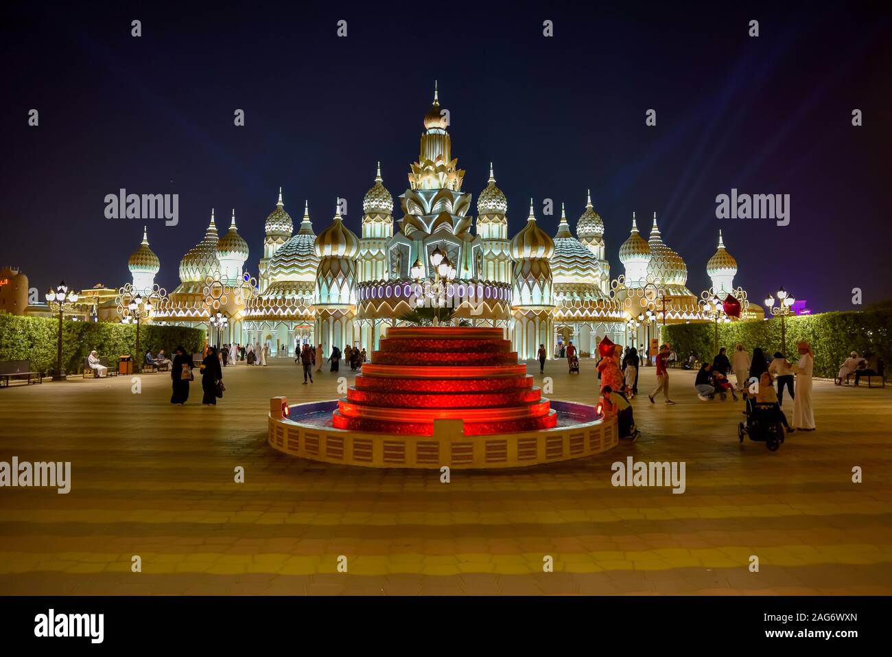 Dubai Global Village, Dubai, United Arab Emirates, December 11, 2019 ...