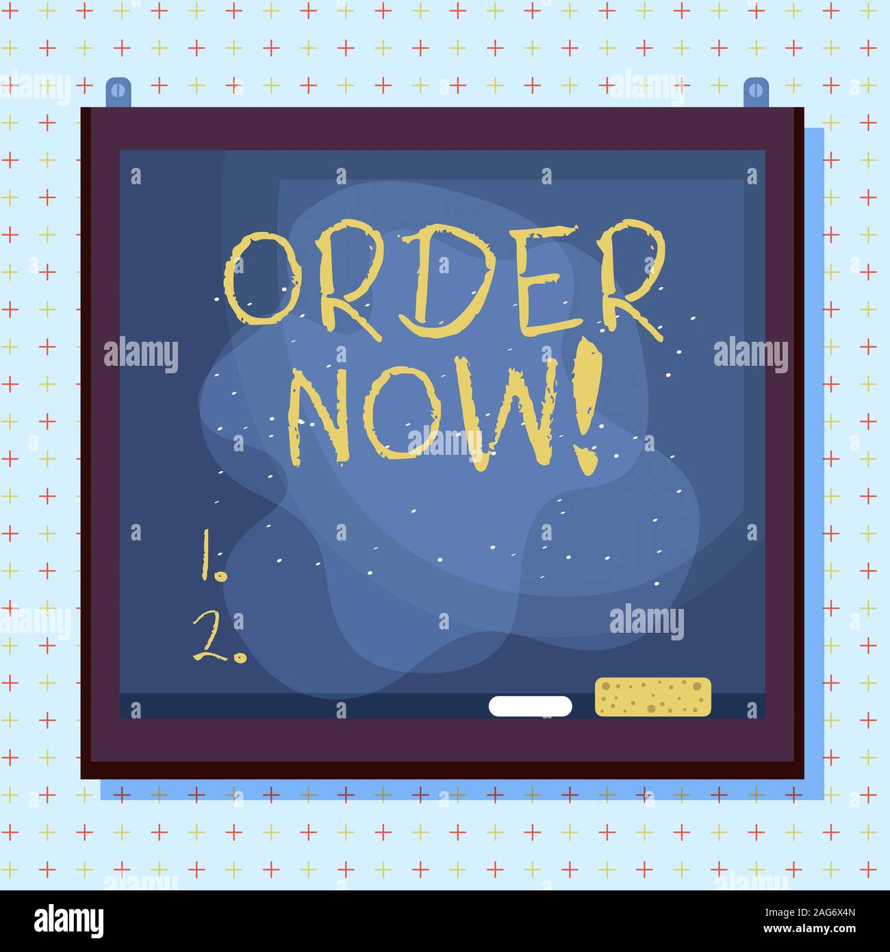 Text sign showing Order Now. Business photo text confirmed request by ...