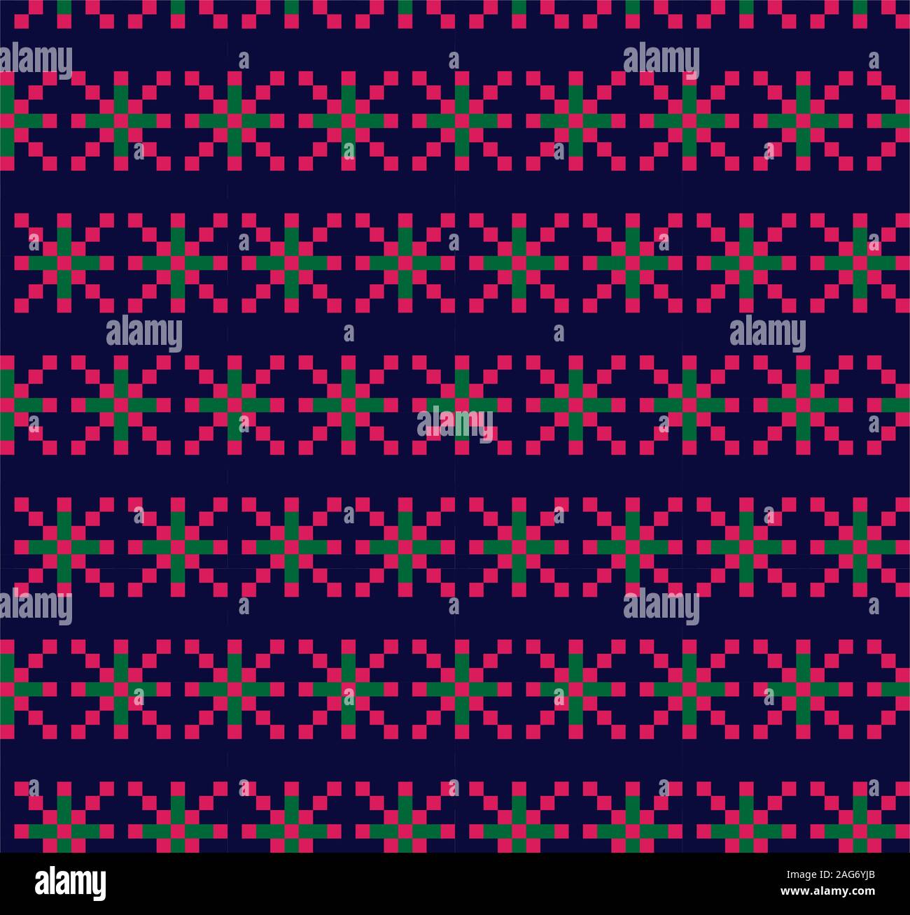This is a fair isle snowflake pattern suitable for website resources ...