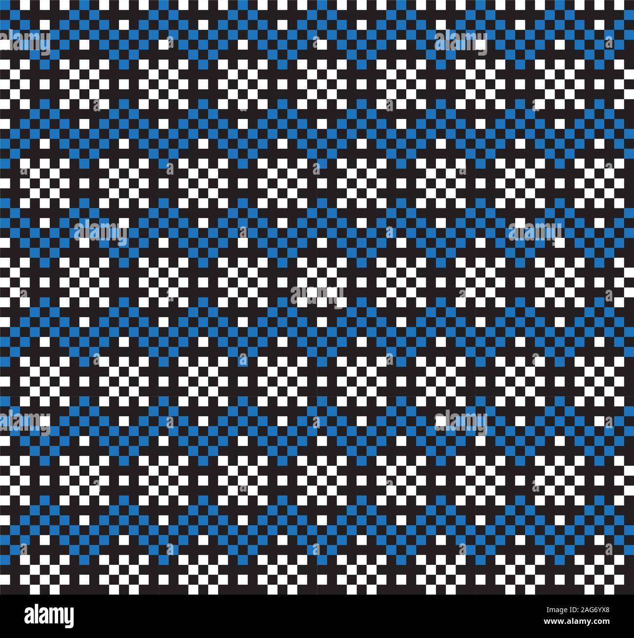 This is a fair isle snowflake pattern suitable for website resources ...