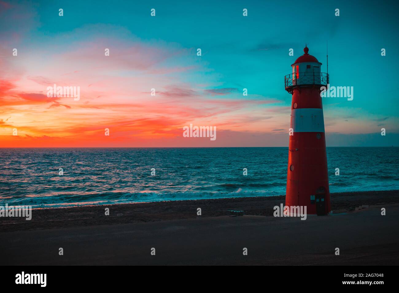 Rocks on the zeeland coast of the netherlands hi-res stock photography ...