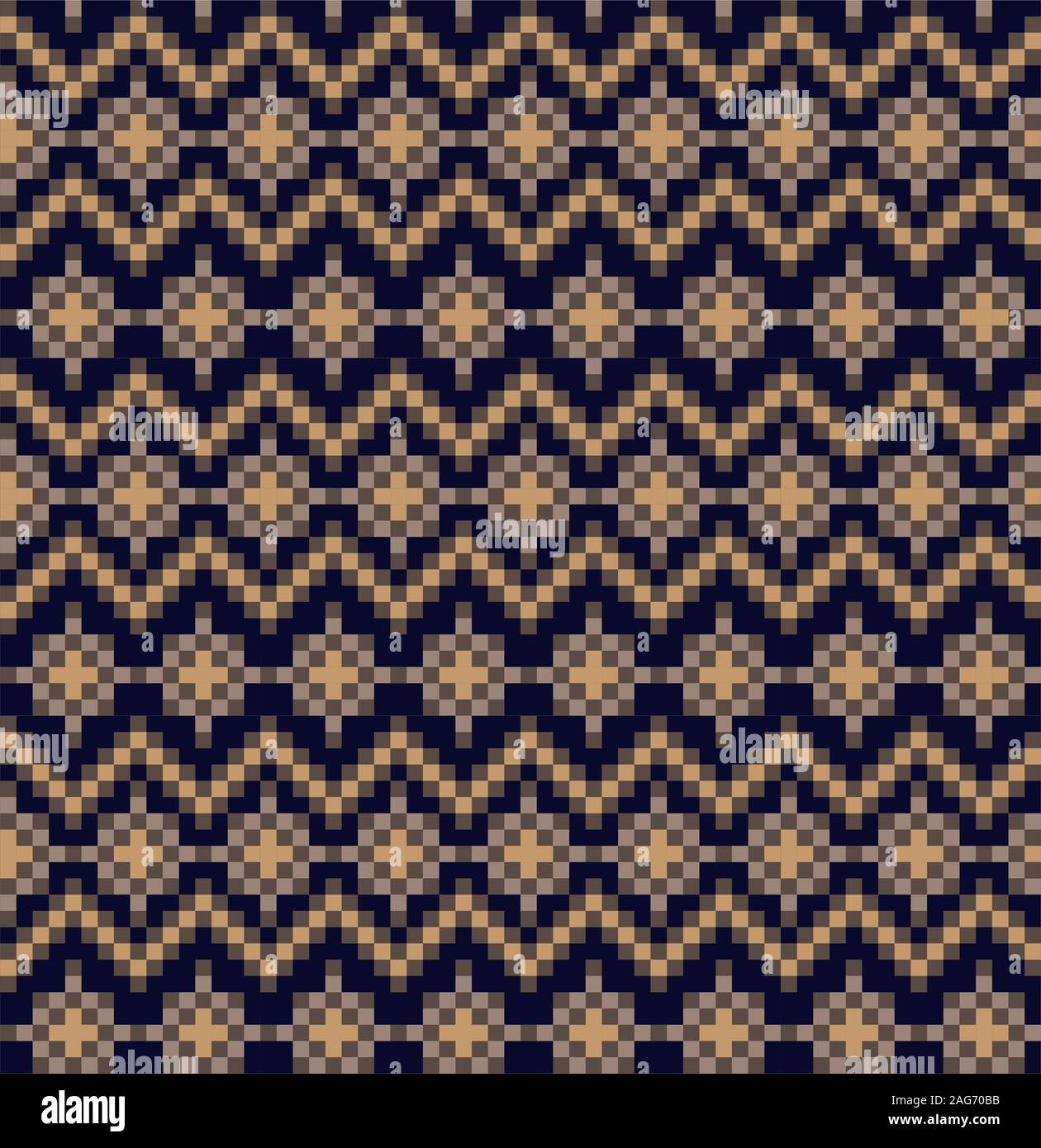 This is a fair isle snowflake pattern suitable for website resources ...