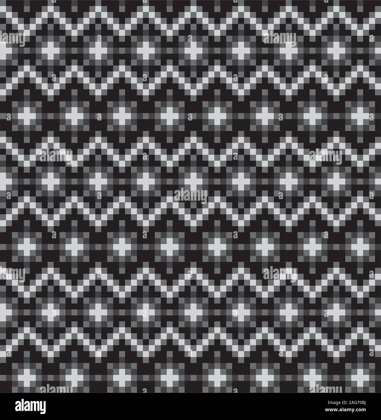 This is a fair isle snowflake pattern suitable for website resources ...