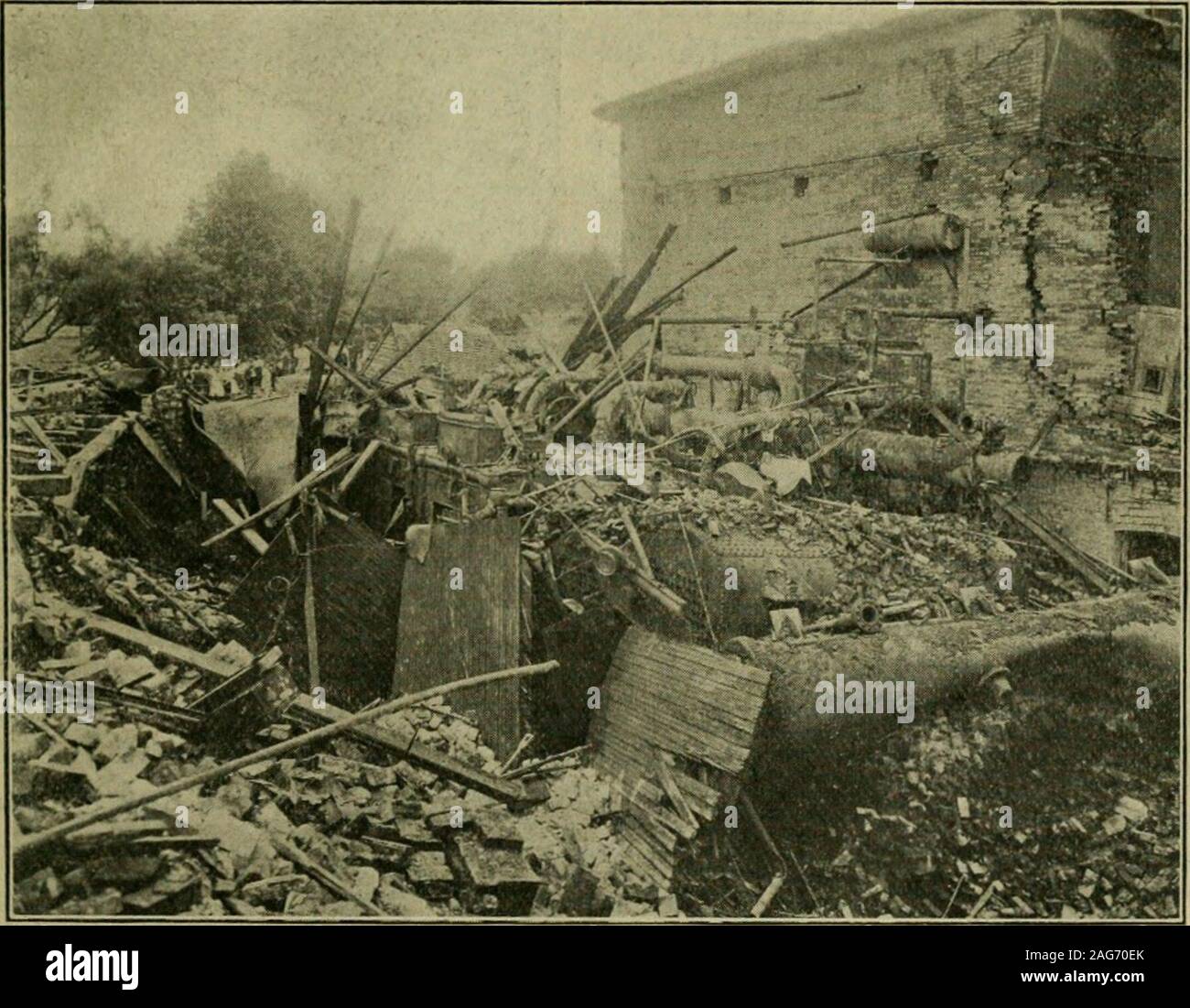 Steam locomotive boiler explosion hi-res stock photography and images ...