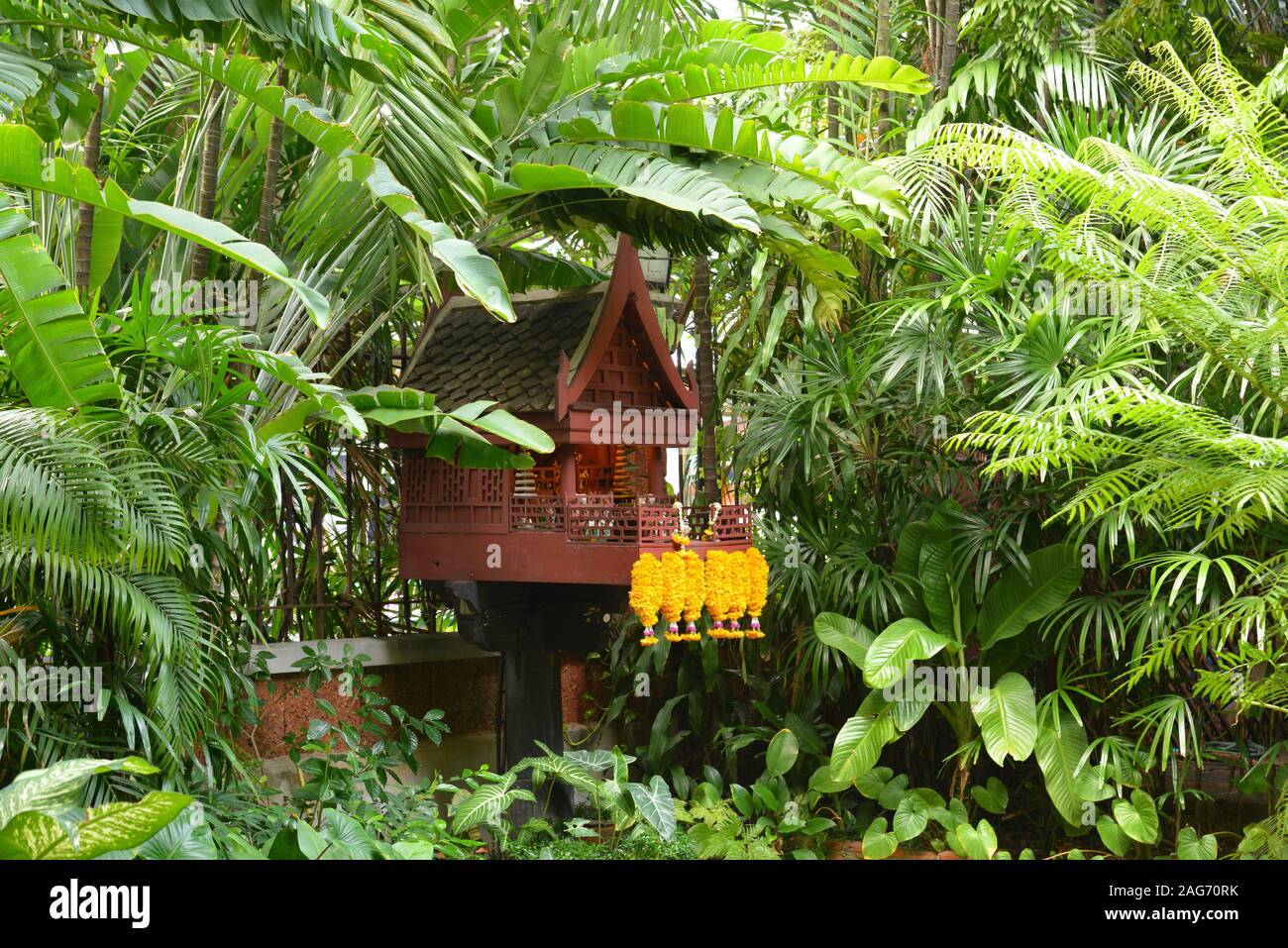 Jim Thompson House Museum in Bangkok Stock Photo - Alamy