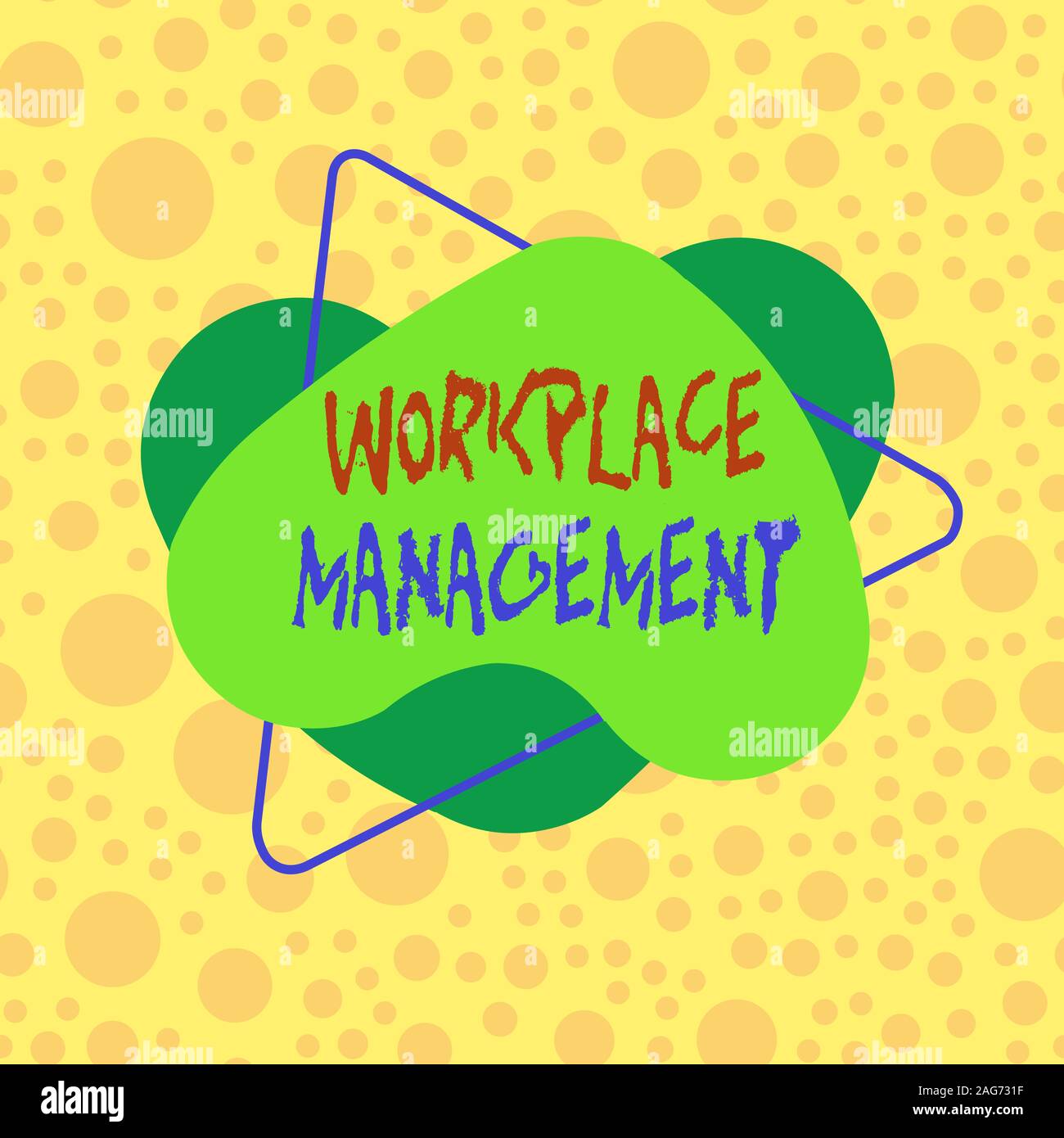 Conceptual hand writing showing Workplace Management. Concept meaning ...