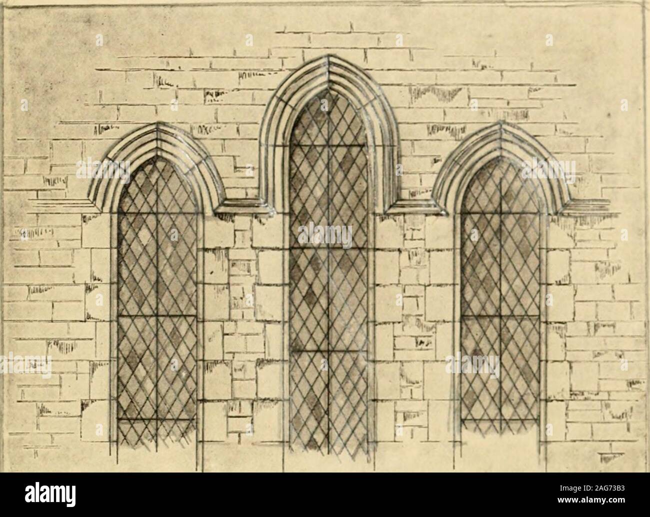 Long pointed lancet windows hi-res stock photography and images - Alamy