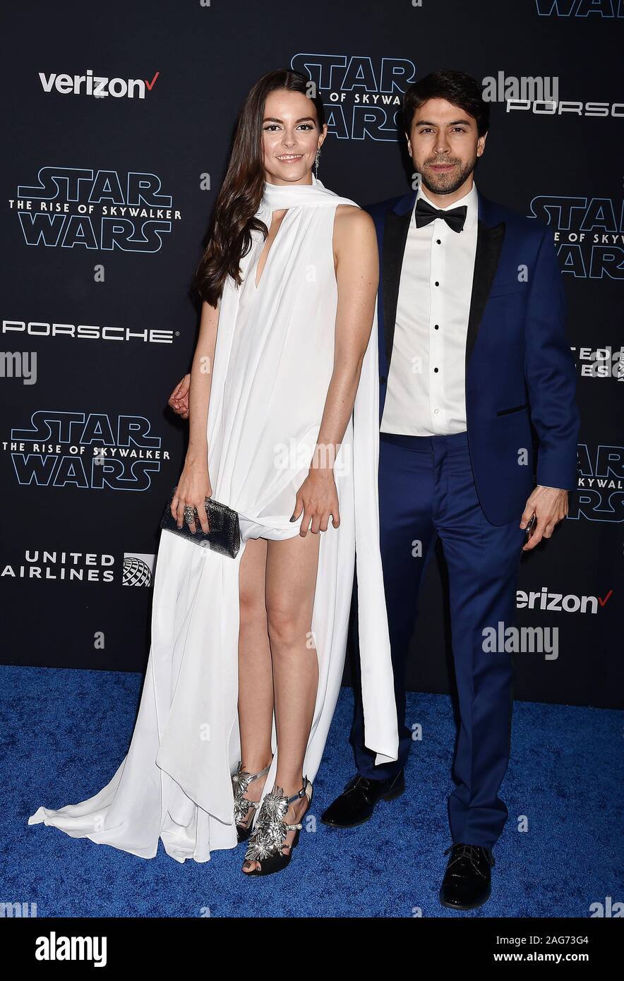 HOLLYWOOD, CA - DECEMBER 16: Julieth Restrepo (L) and Sebastian Zuleta ...