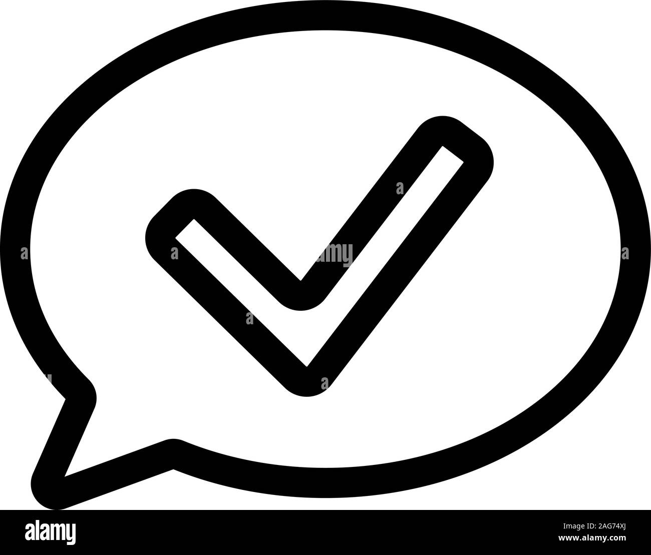 read message icon vector. Isolated contour symbol illustration Stock Vector Image & Art - Alamy