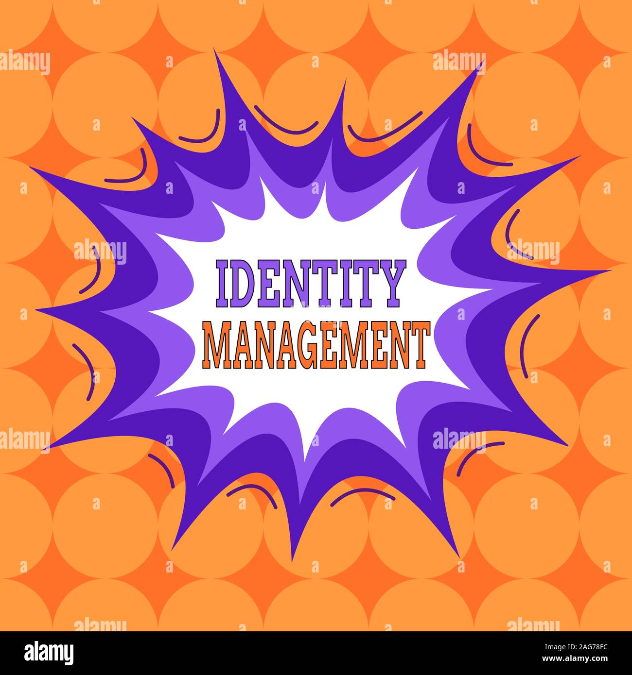 Word writing text Identity Management. Business photo showcasing ...