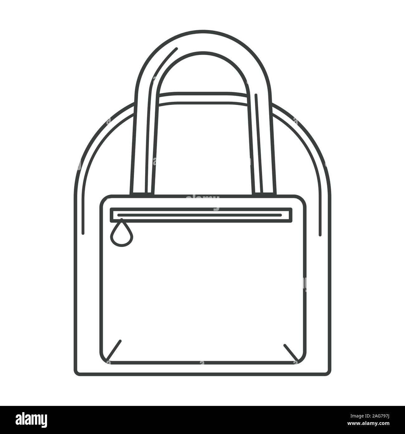 Zipper pocket Stock Vector Images - Alamy