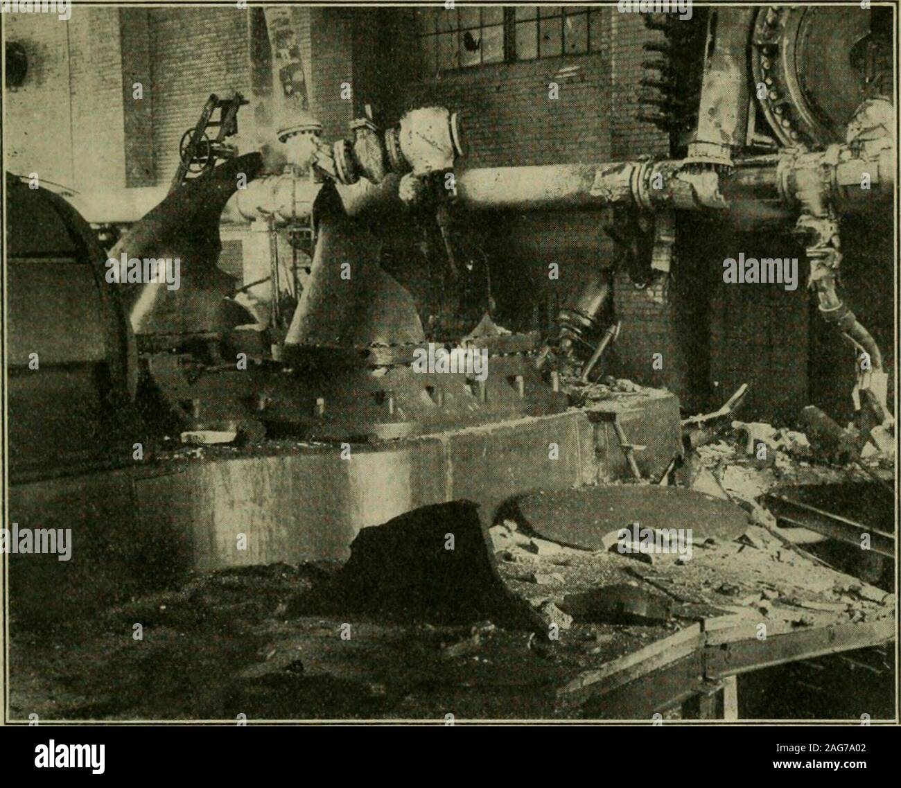 Steam locomotive boiler explosion hi-res stock photography and images ...