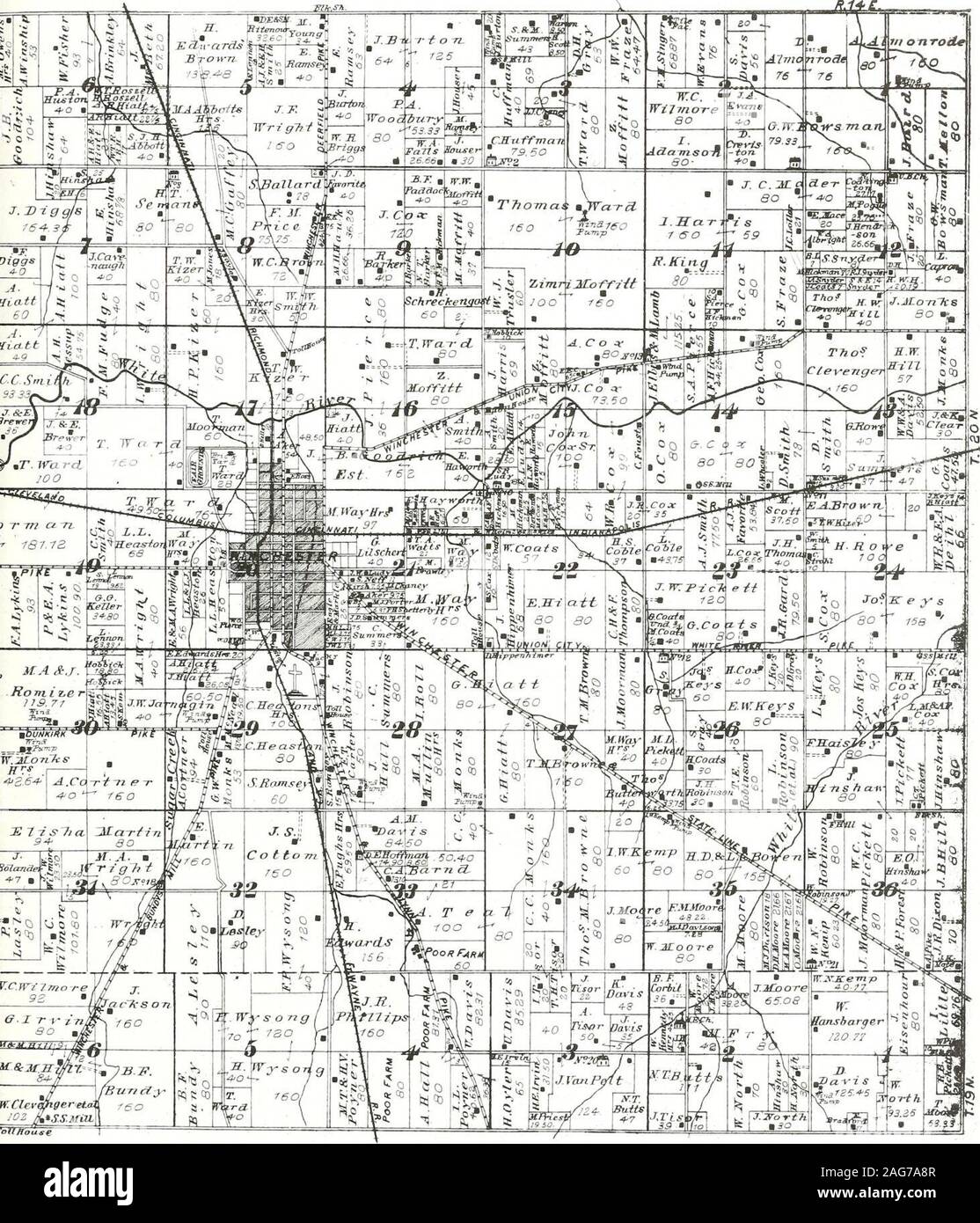 . History of Randolph County, Indiana with illustrations and ...