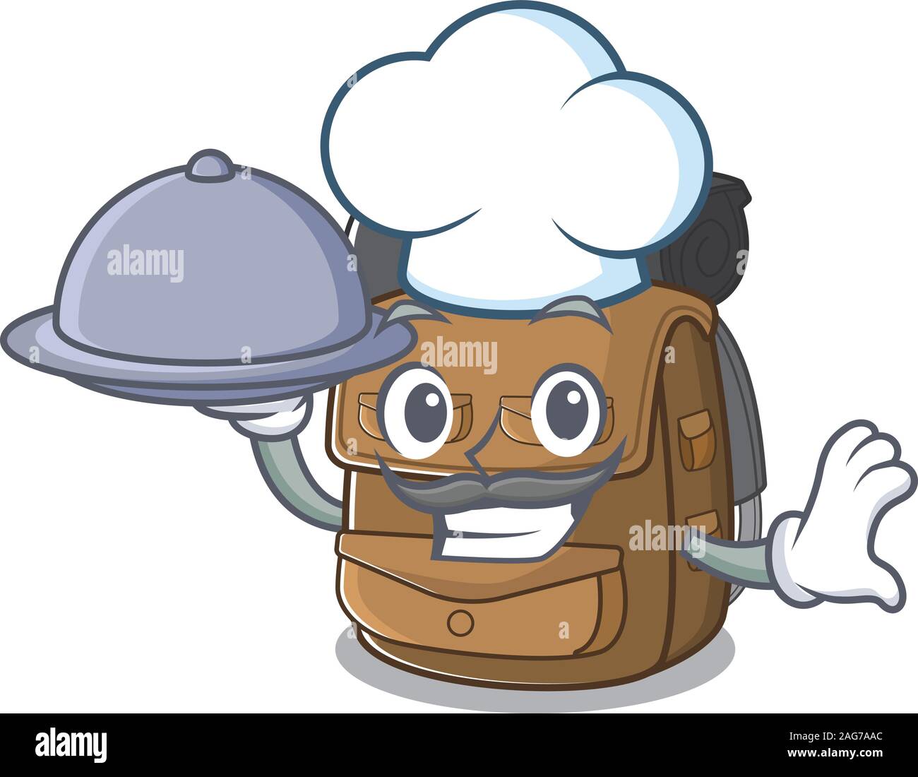 Backpacking gourmet Stock Vector Images - Alamy