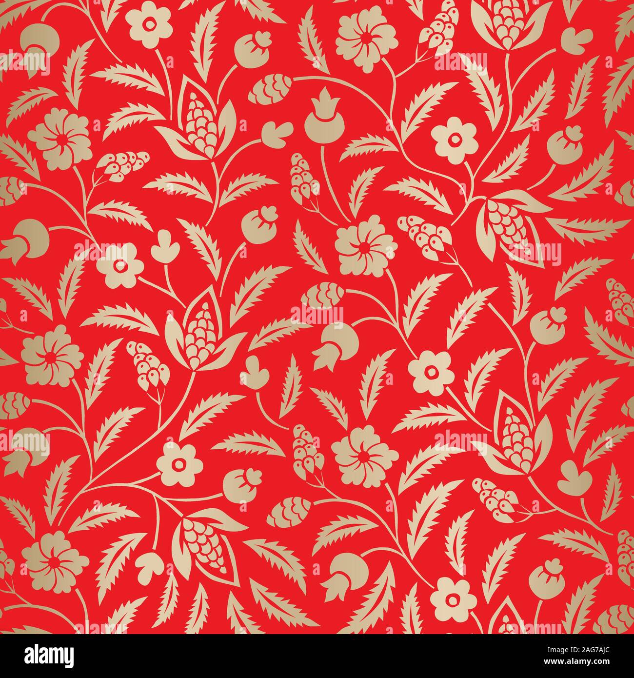 Scrolling vine pattern Stock Vector Images - Alamy