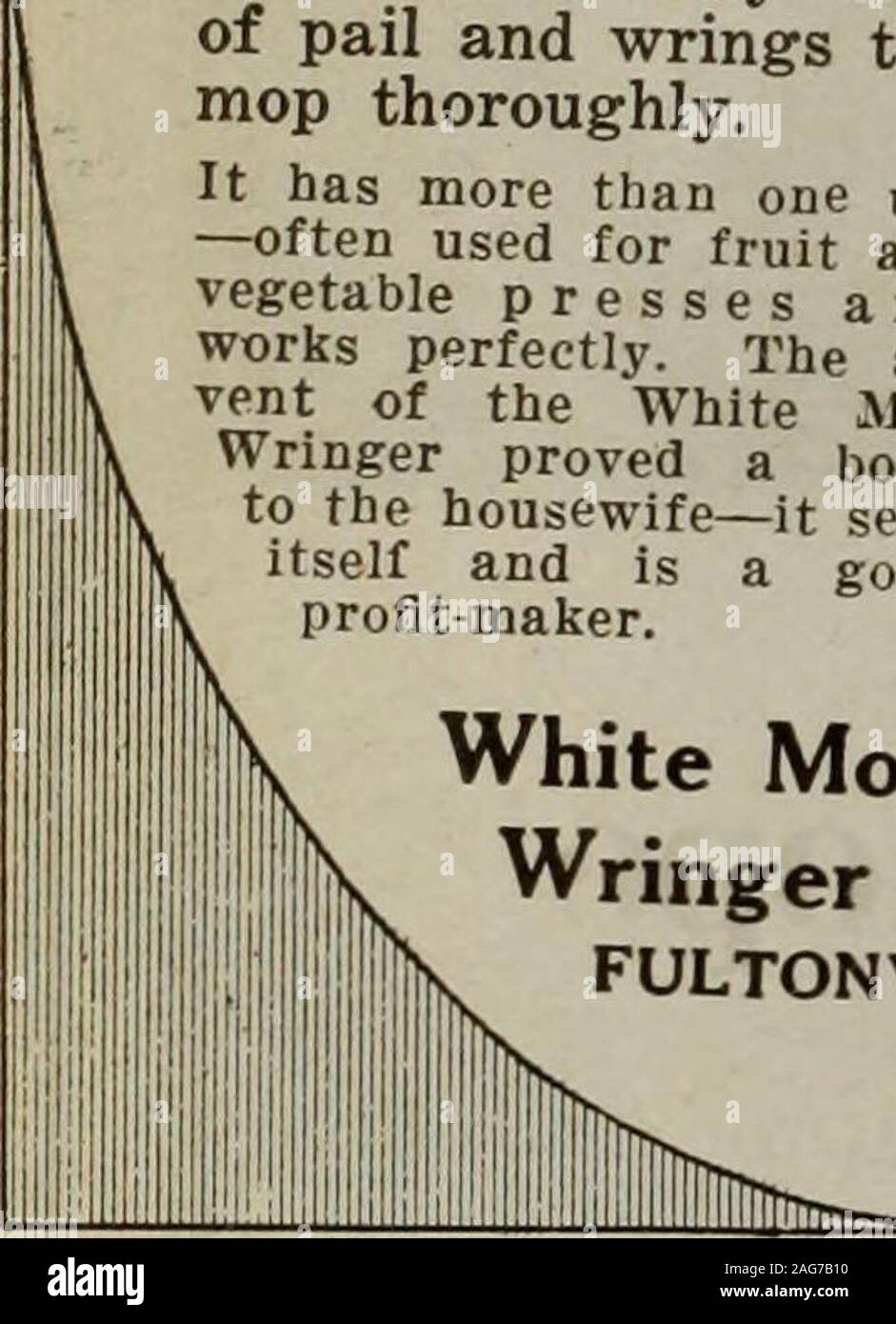 . Hardware merchandising March-June 1917. Whit MOP WRINGERS. White ...