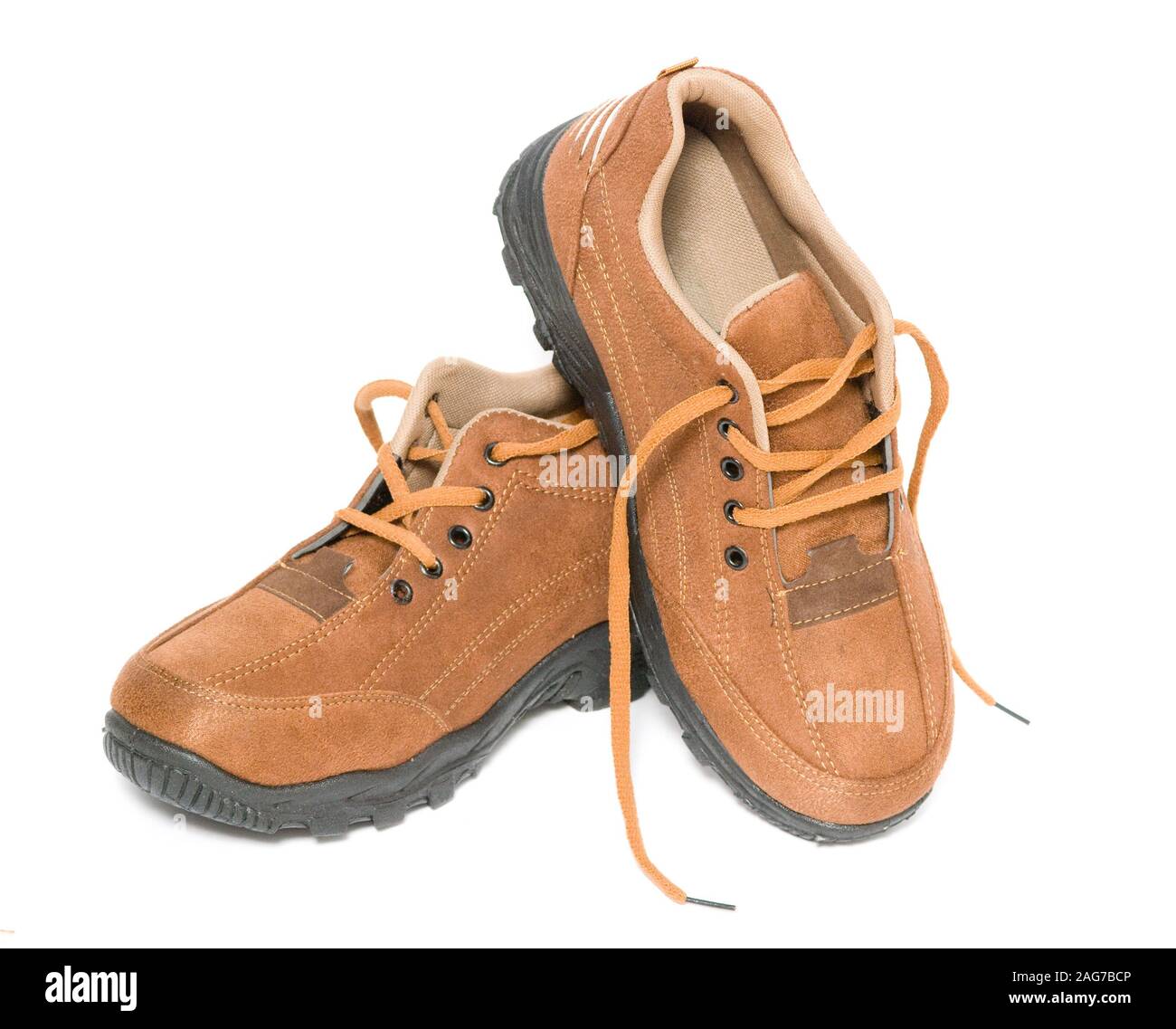 Sneakers isolated on white background Stock Photo - Alamy