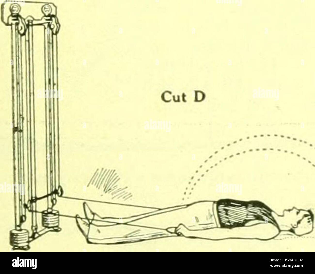 . Tensing exercises Stock Photo - Alamy