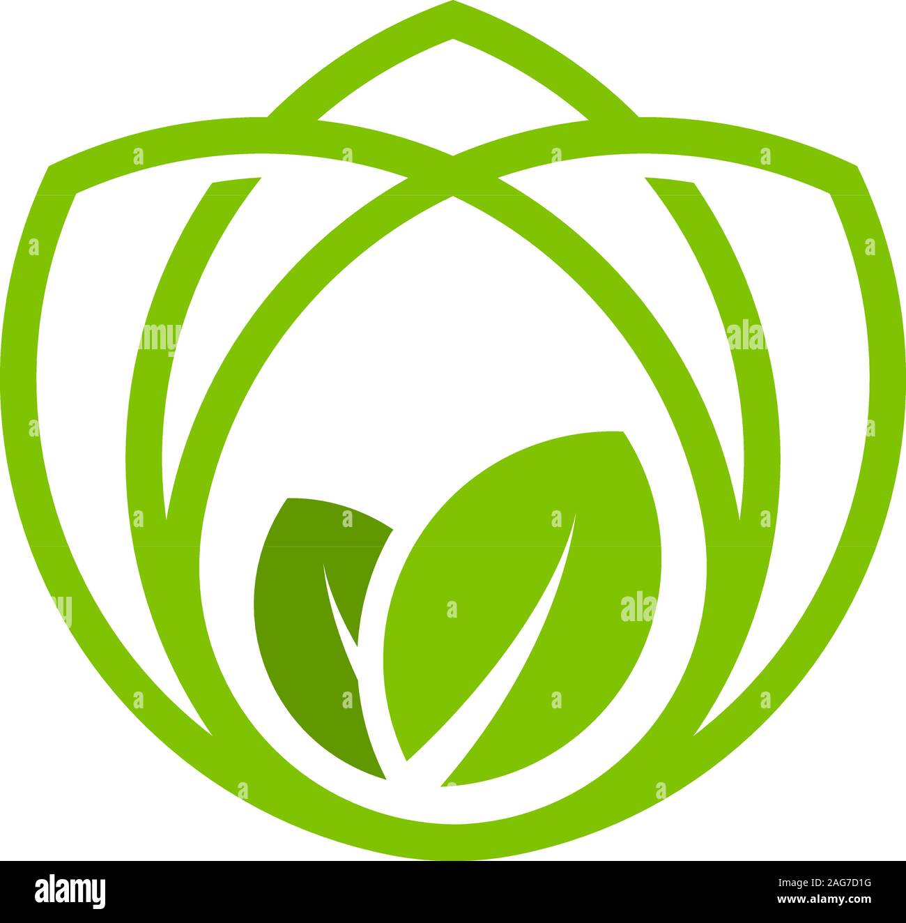 Contoured garden Stock Vector Images - Alamy