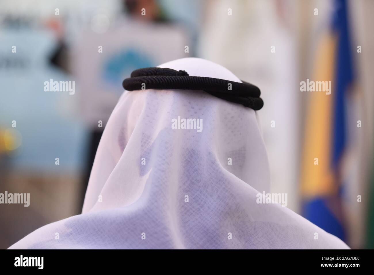 Islamic conference, imam, muslim's leaders at the islamic and arabic ...