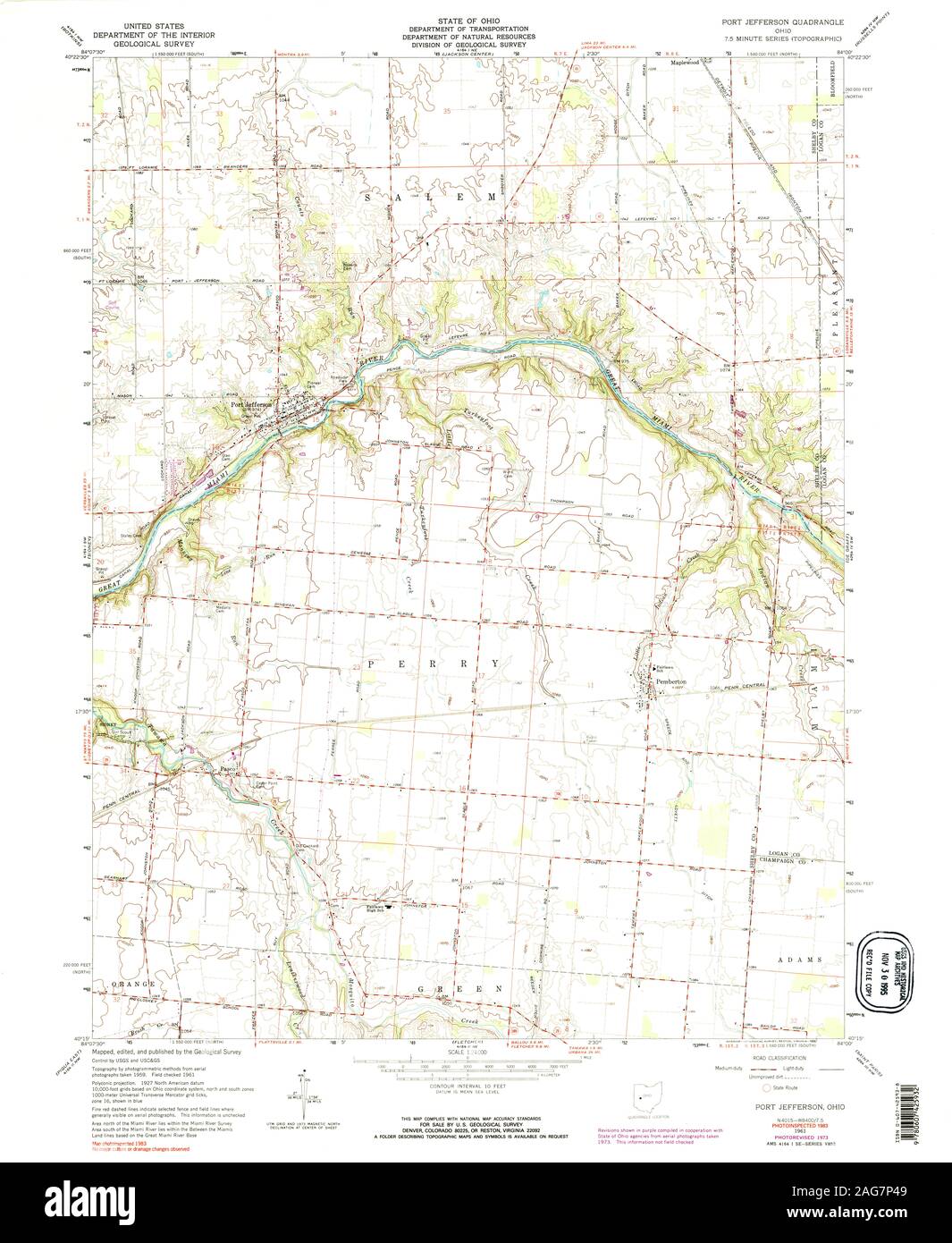 Map of port jefferson hi-res stock photography and images - Alamy