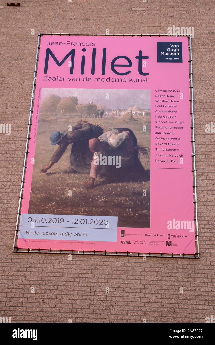 Van gogh museum amsterdam millet hi-res stock photography and images ...