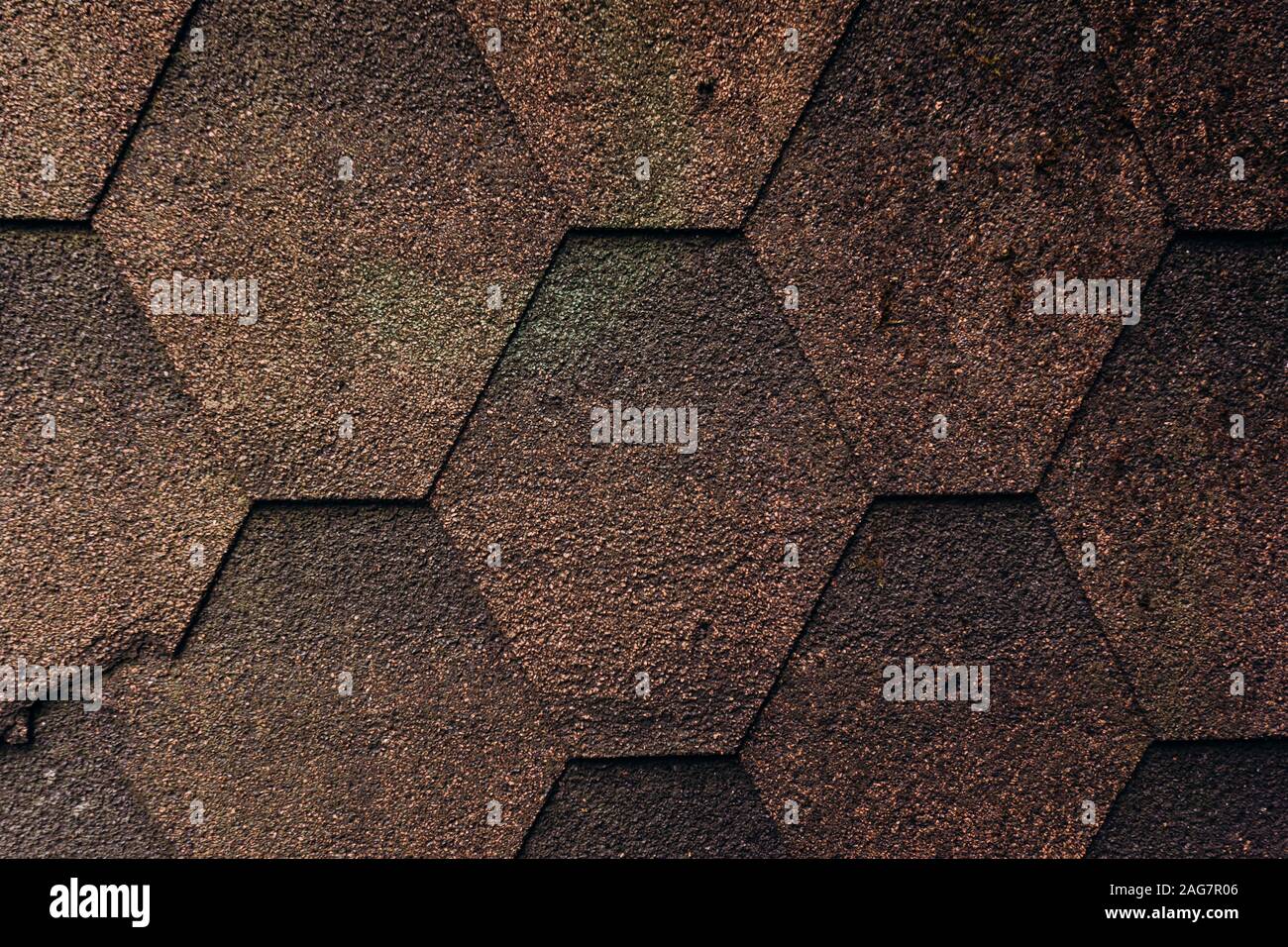 Green asphalt roof shingles texture hi-res stock photography and images ...