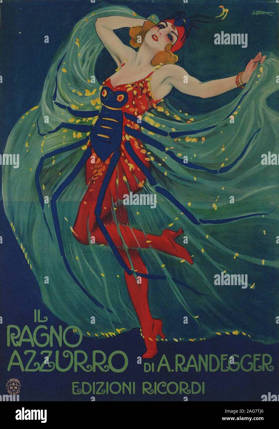 Il ragno azzurro hi-res stock photography and images - Alamy