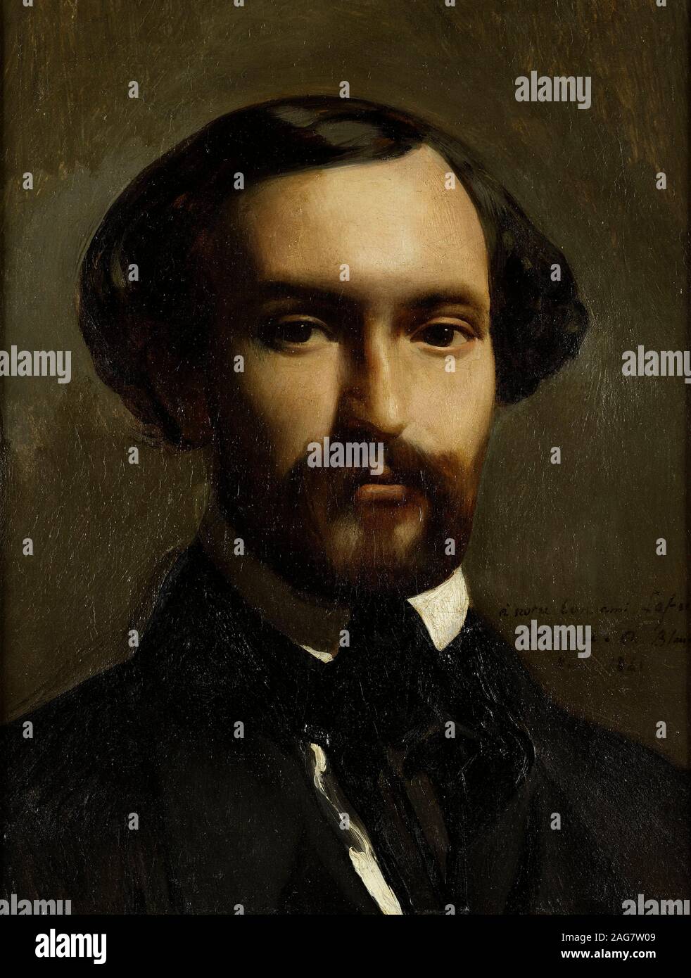 Portrait of the composer Charles Gounod (1818-1893), 1841. Found in the ...