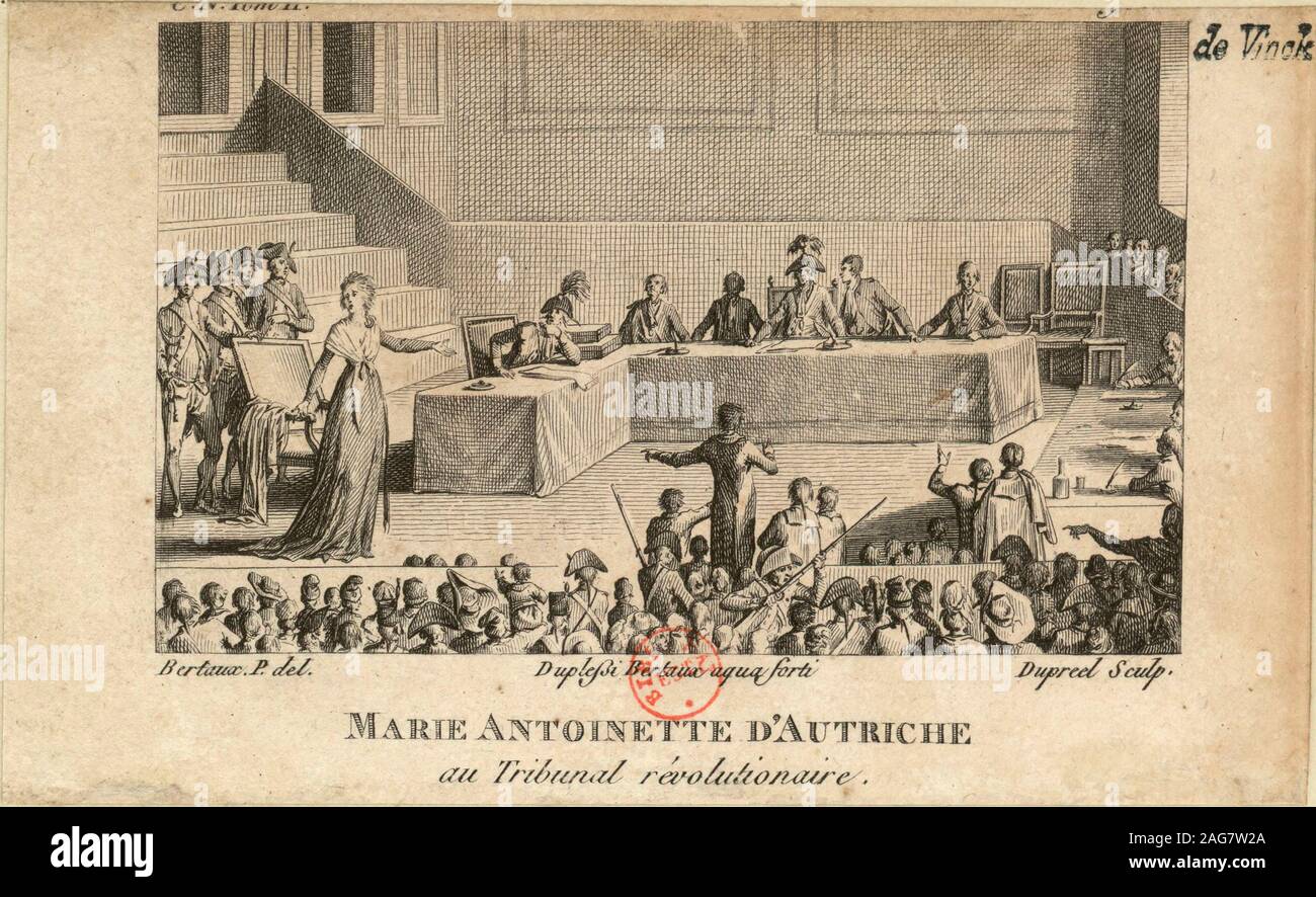 French revolutionary tribunal hi-res stock photography and images - Alamy