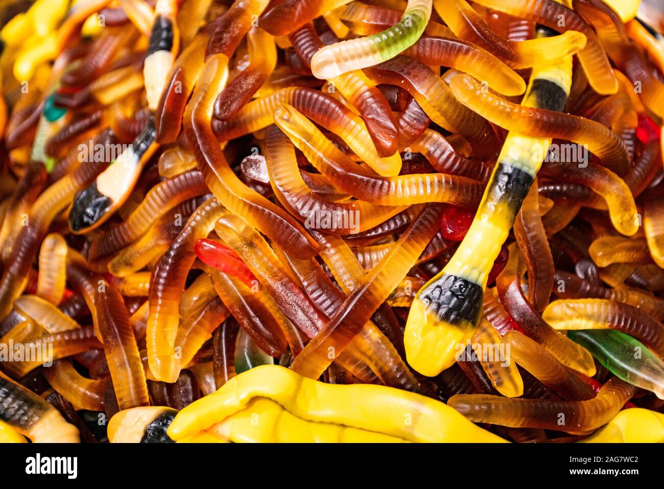 Colourful sugary candy, Assort various sweet candies Stock Photo - Alamy
