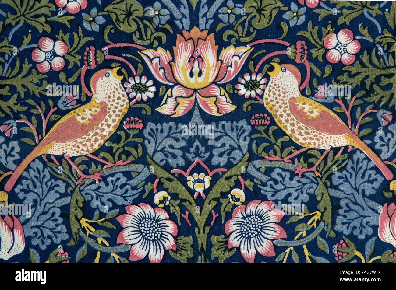 Strawberry Thief. Decorative fabric, 1883. Found in the Collection of ... Strawberry Thief. Decorative fabric, 1883. Found in the Collection of ...