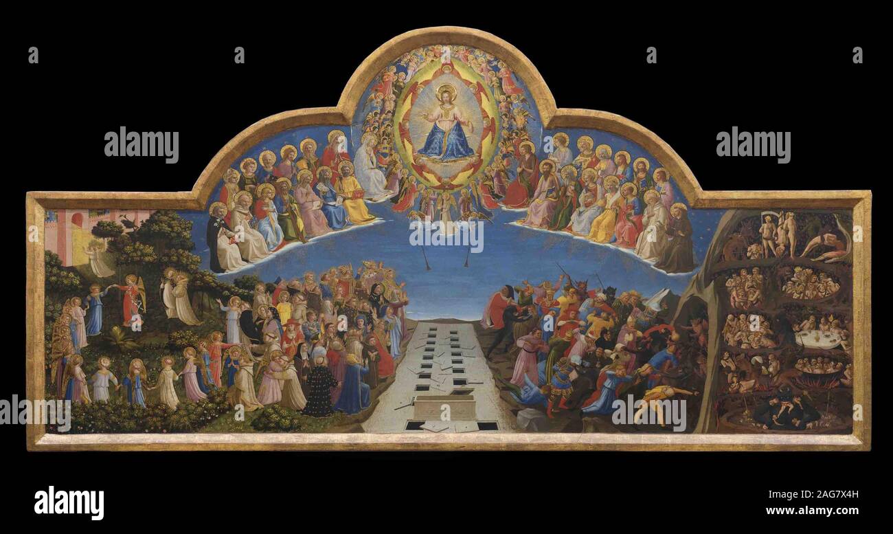 Fra angelico last judgement hi-res stock photography and images - Alamy