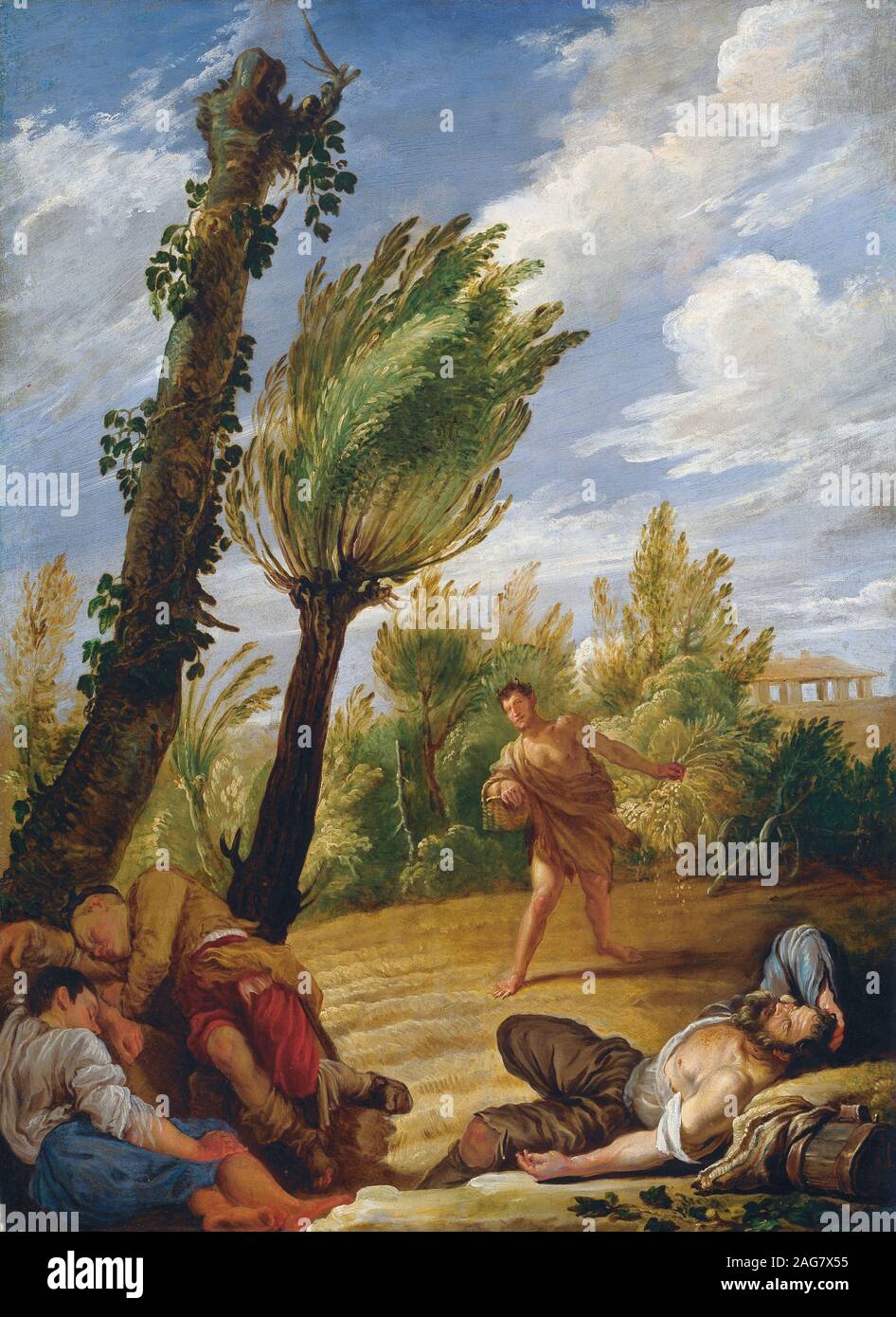 Parable of the wheat tares oil hi-res stock photography and images - Alamy