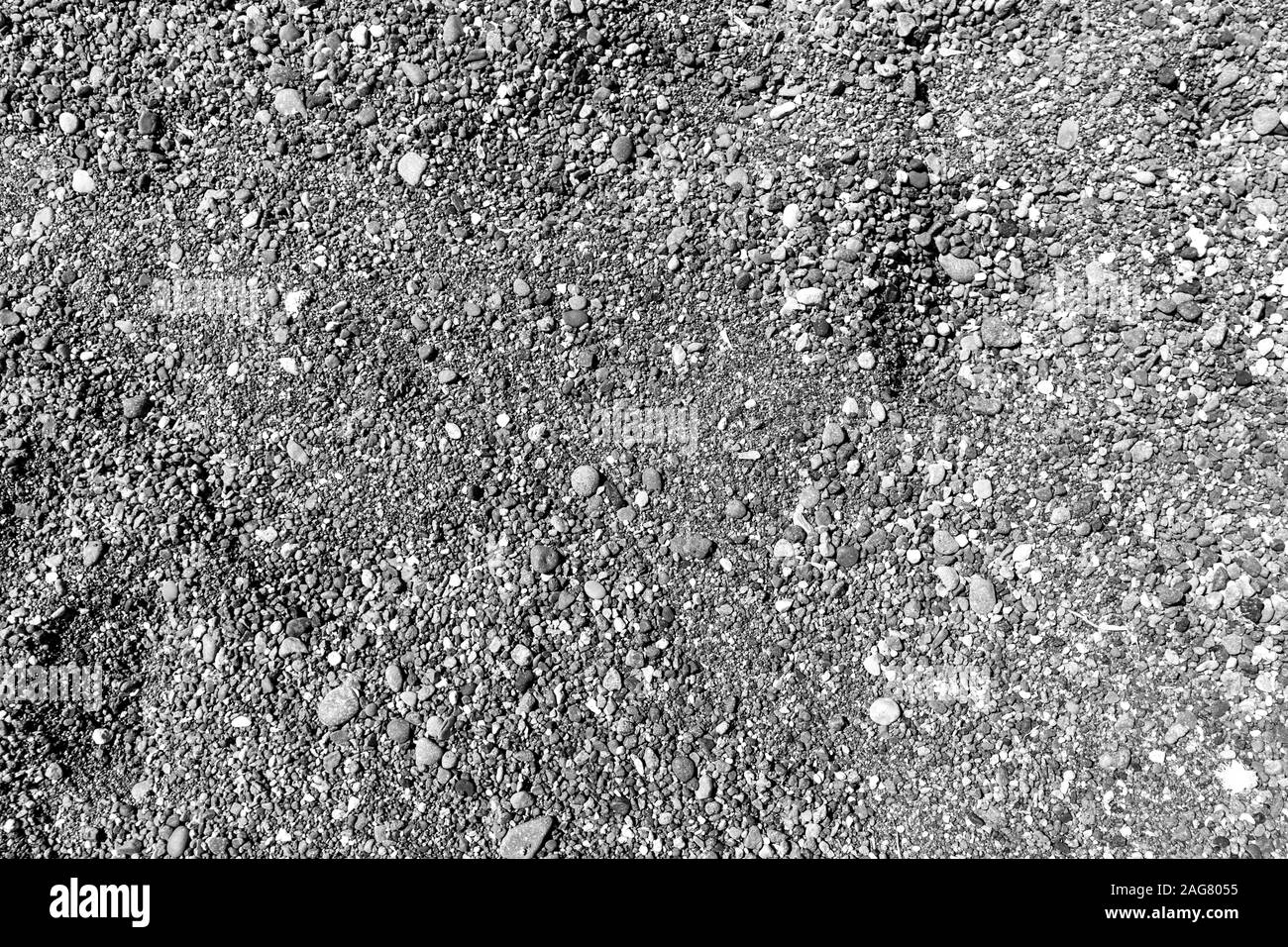 Sandy beach background. Detailed sand or gravel texture Stock Photo - Alamy