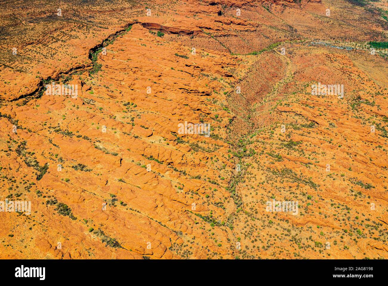 The green line is the valley that becomes Kings Canyon. This high ...