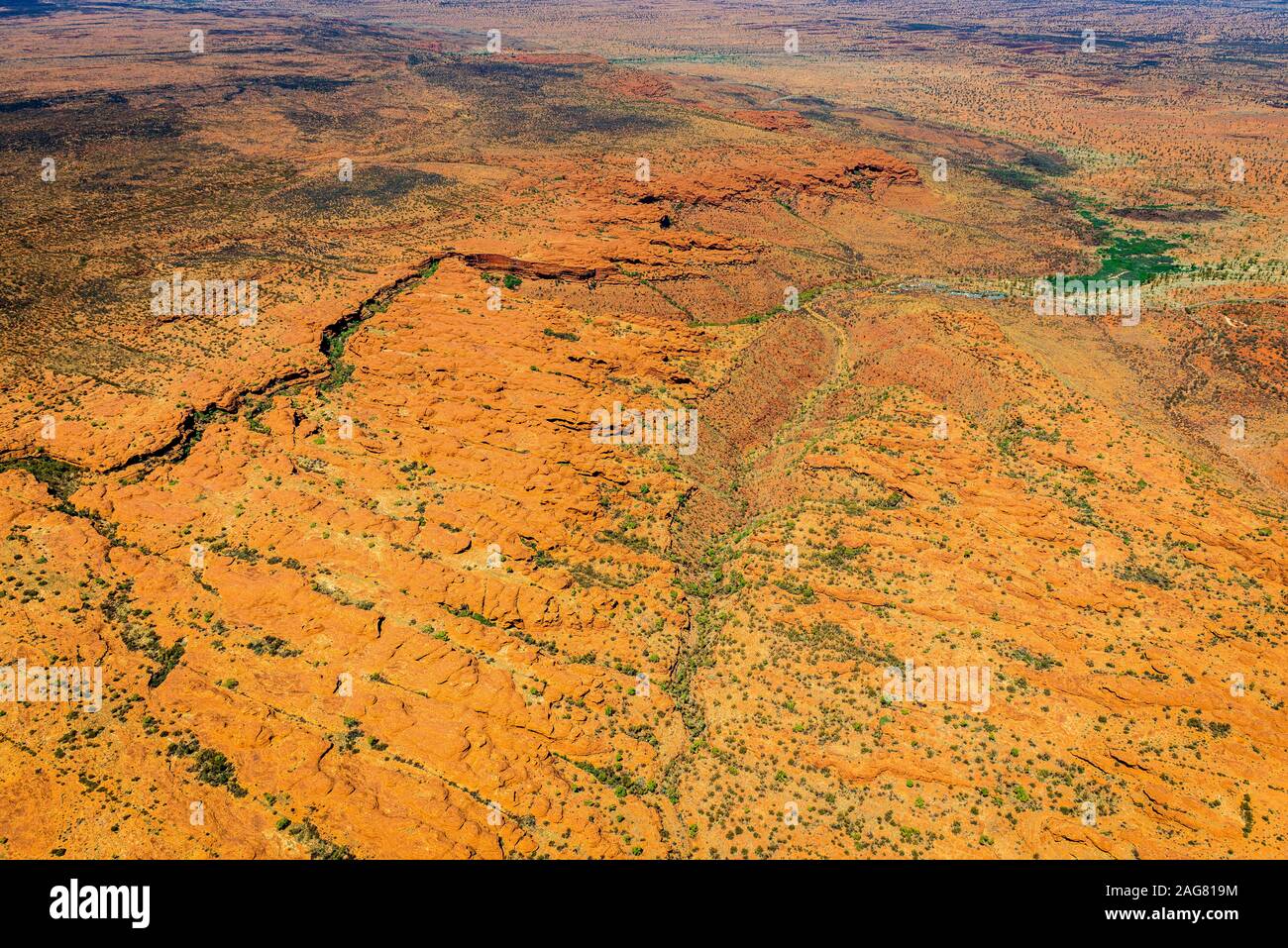 The green line is the valley that becomes Kings Canyon. This high ...